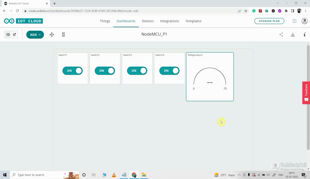 Arduino IoT Cloud Smart Home With Alexa Using NodeMCU - IoT Project ...