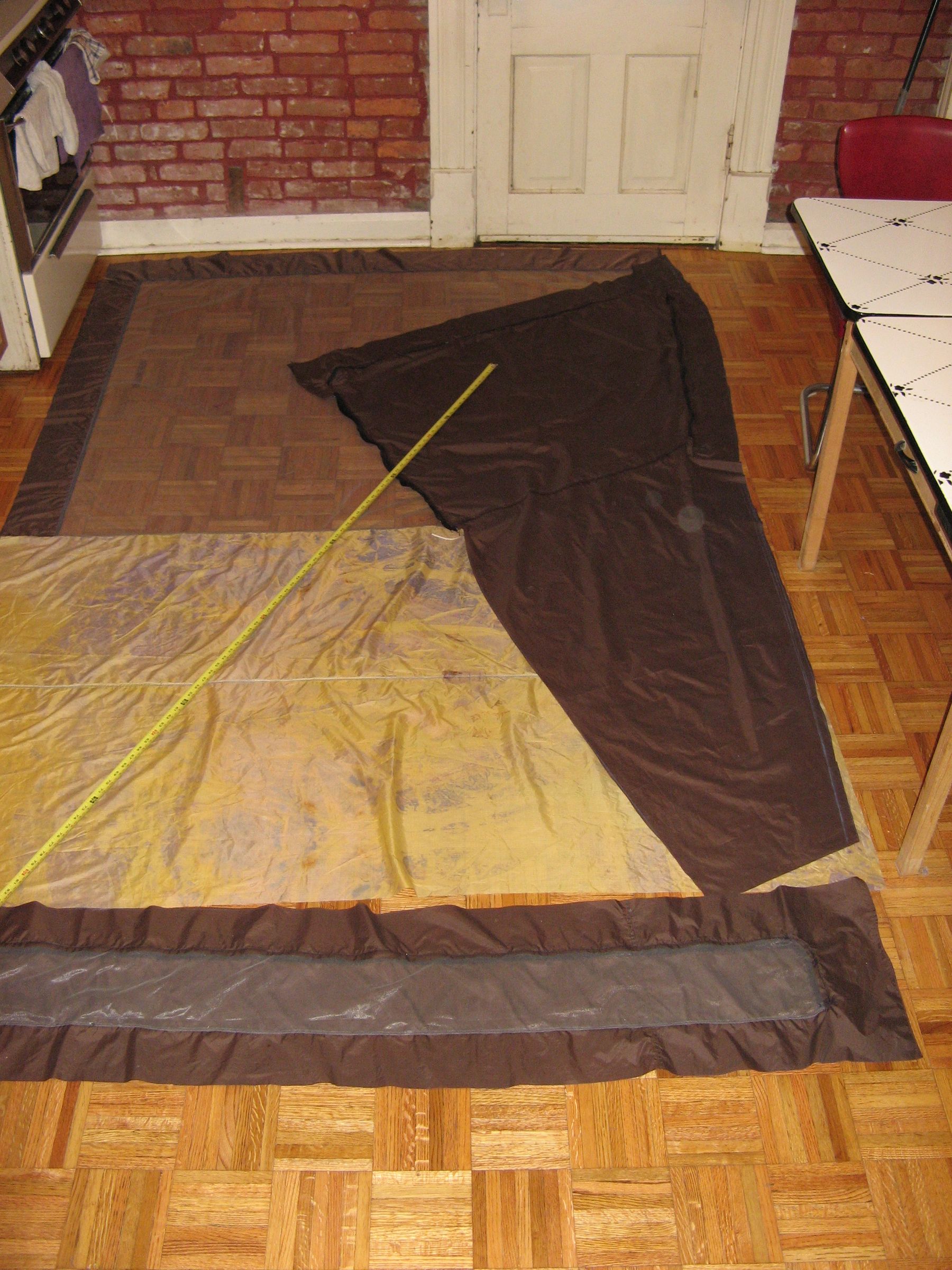 The Near-Perfect Tent: Design and Build a Recycled Tent : 15 Steps ...