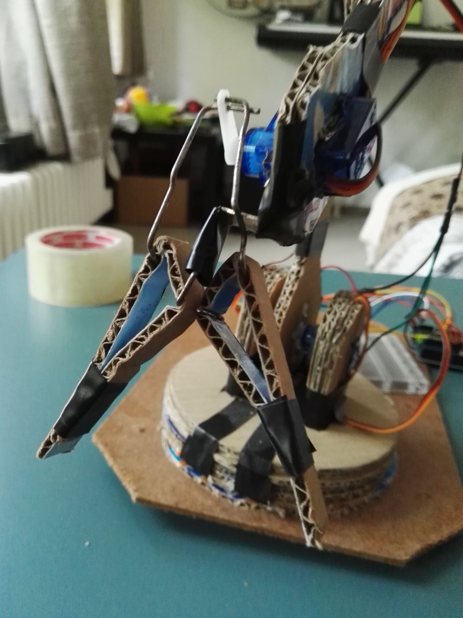 CARDBIRD - the Cardboard Robotic Arm : 7 Steps (with Pictures ...