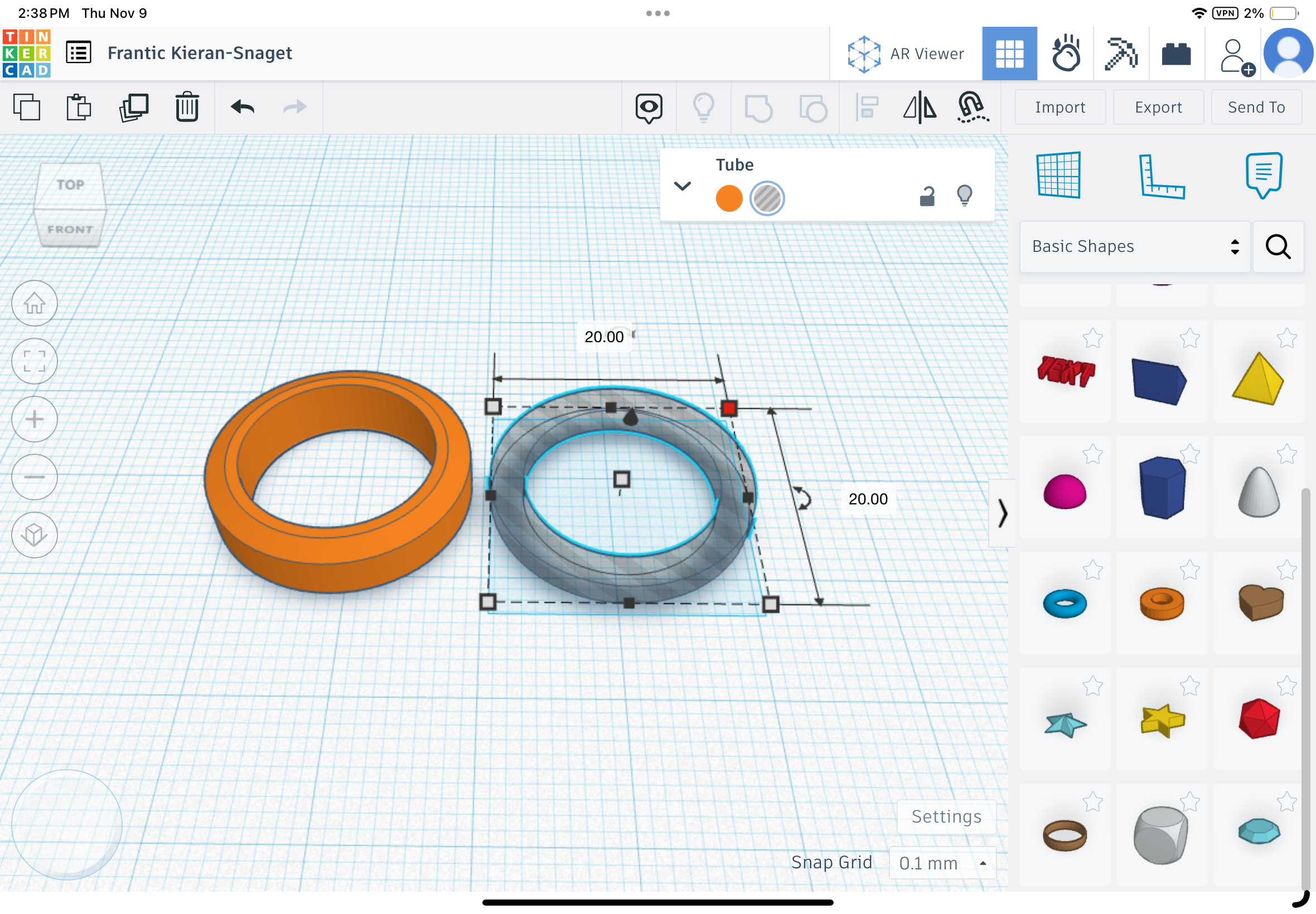 Custom Rings With Tinkercad : 6 Steps - Instructables