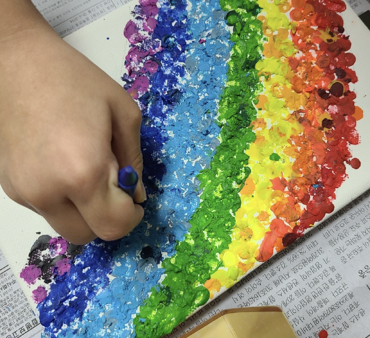 3D Crayon Rainbow Canvas : 4 Steps (with Pictures) - Instructables