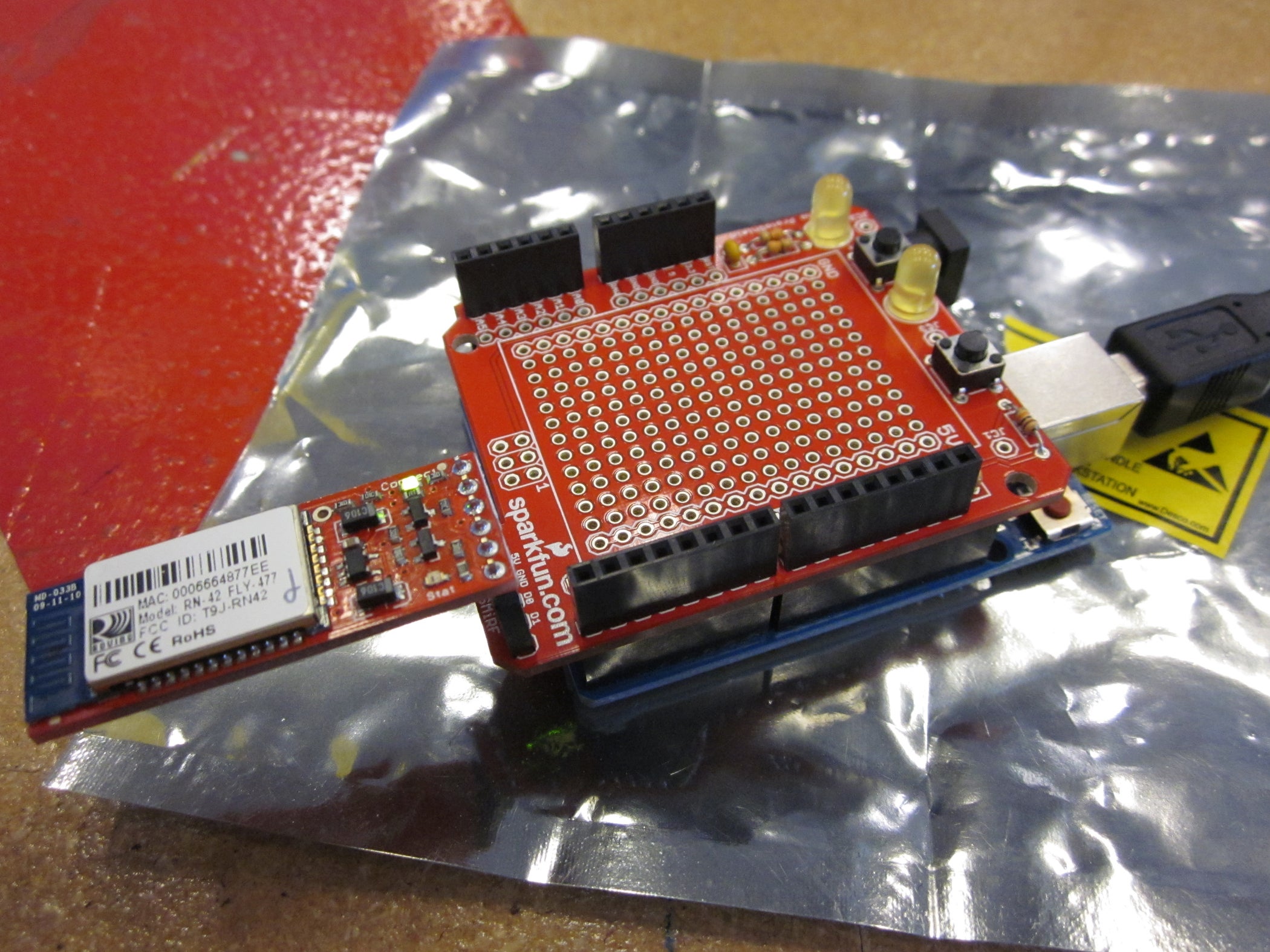 Arduino Bluetooth Serial Connections I Made It At Techshop 3 Steps Instructables