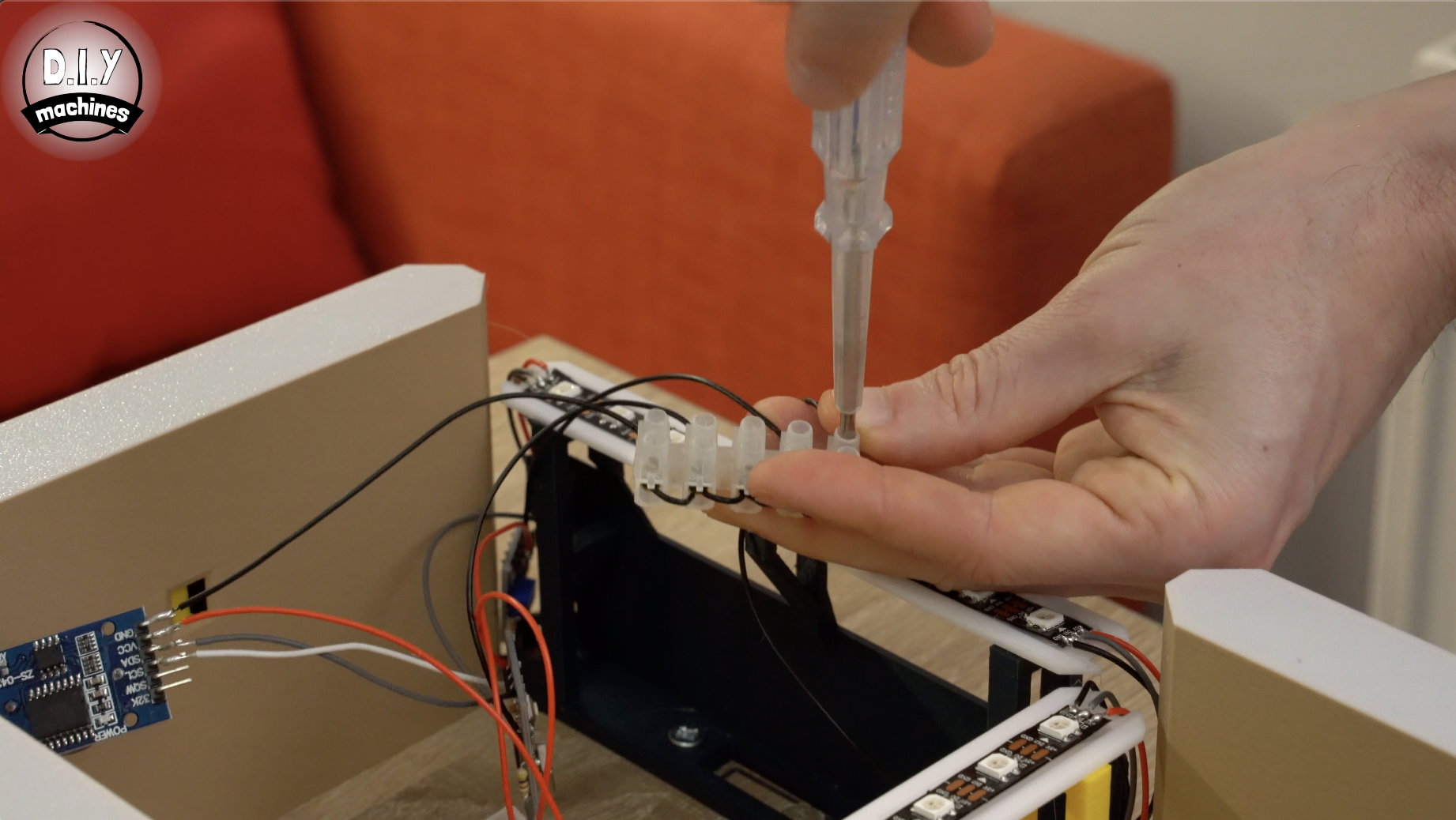 How to Build a Giant Hidden Shelf Edge Clock : 27 Steps (with Pictures ...