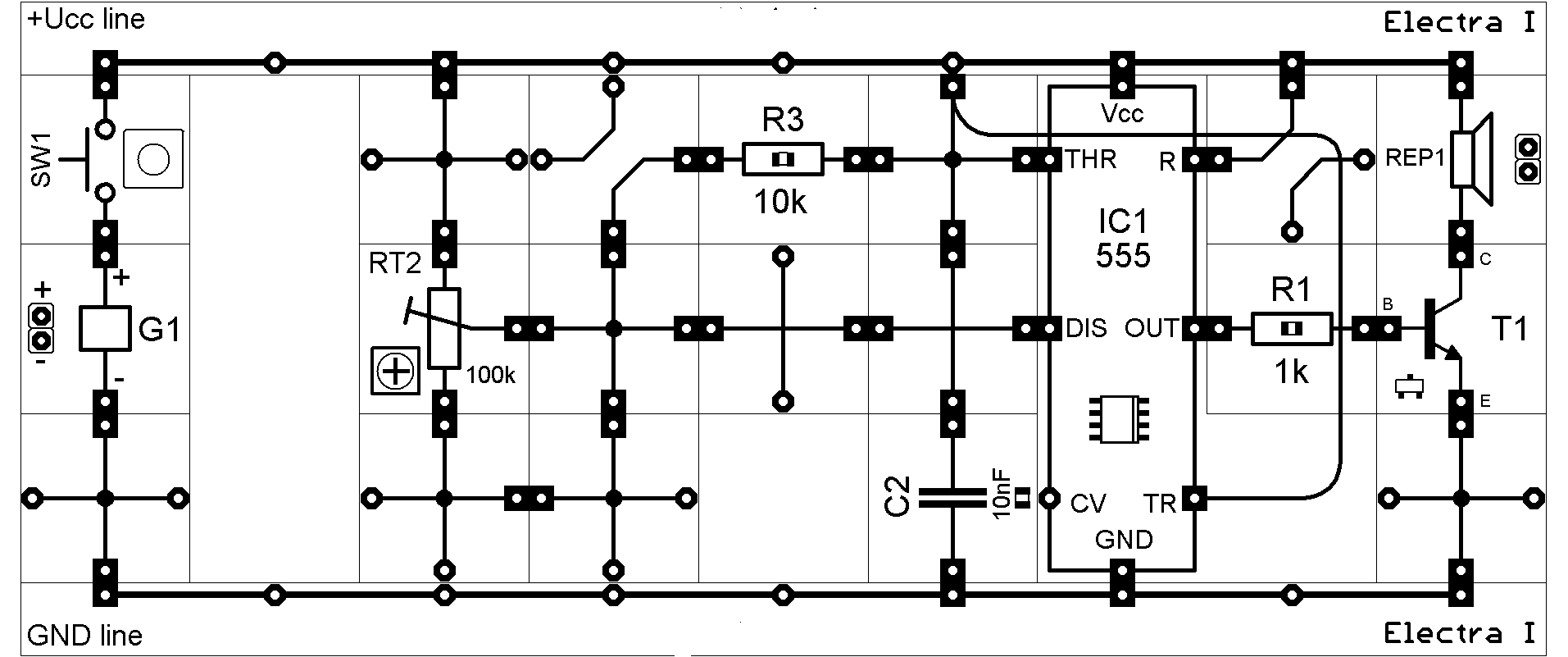 22 Basic Electronics Circuits Made With Electra I - Modular Electronics ...