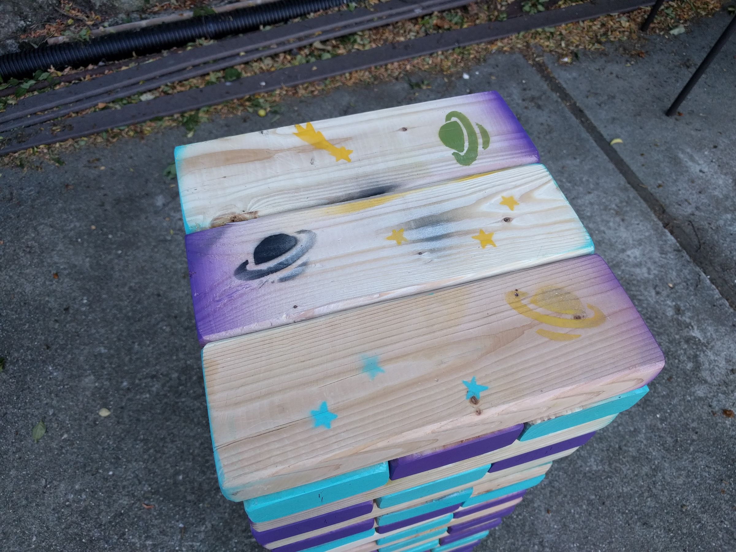 Big Jenga With Space Theme : 5 Steps (with Pictures) - Instructables