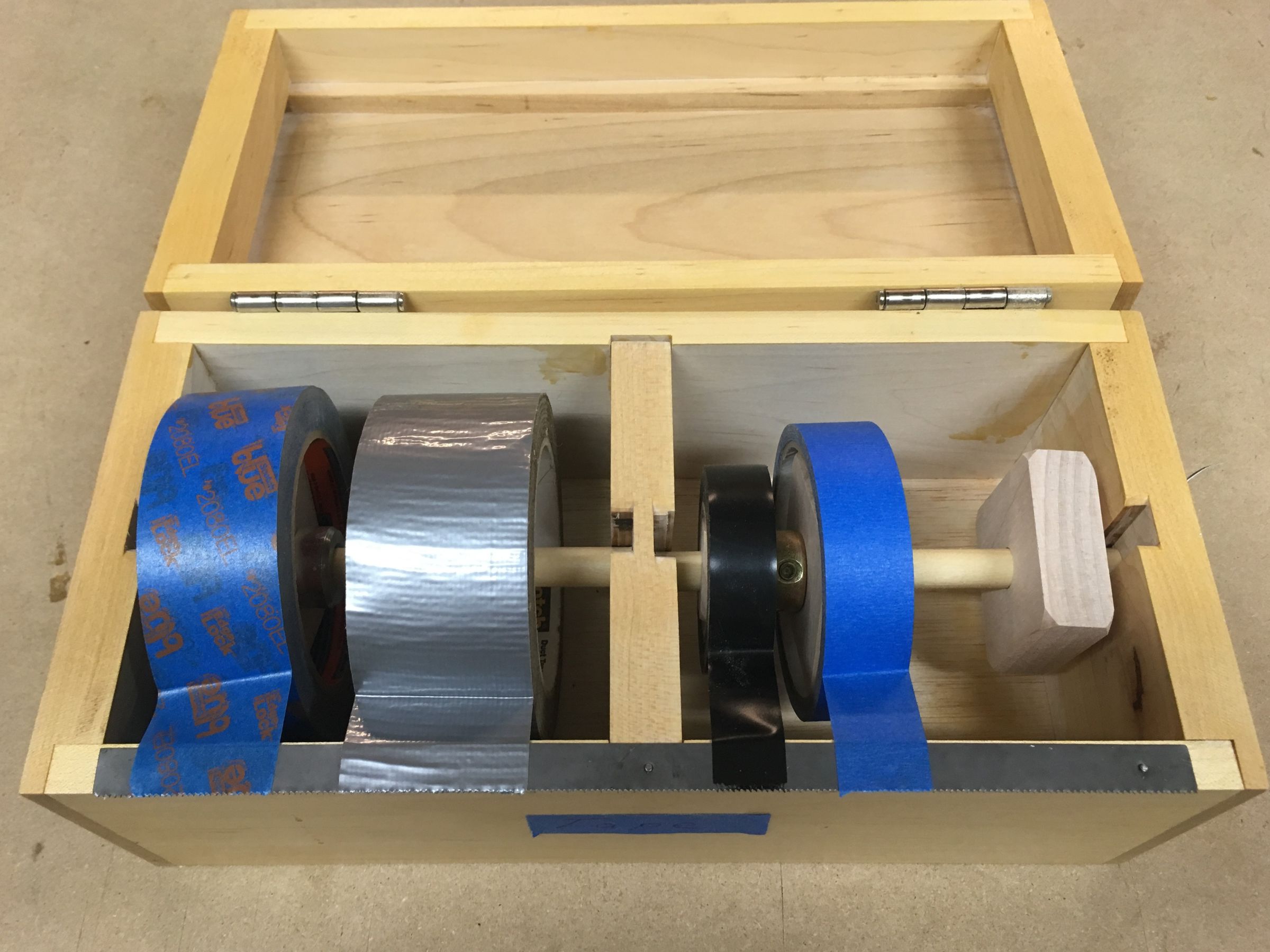 Wood Tape Dispenser : 8 Steps (with Pictures) - Instructables