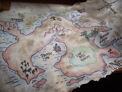 Make an Ancient-Looking Map of Neverland : 5 Steps (with Pictures ...