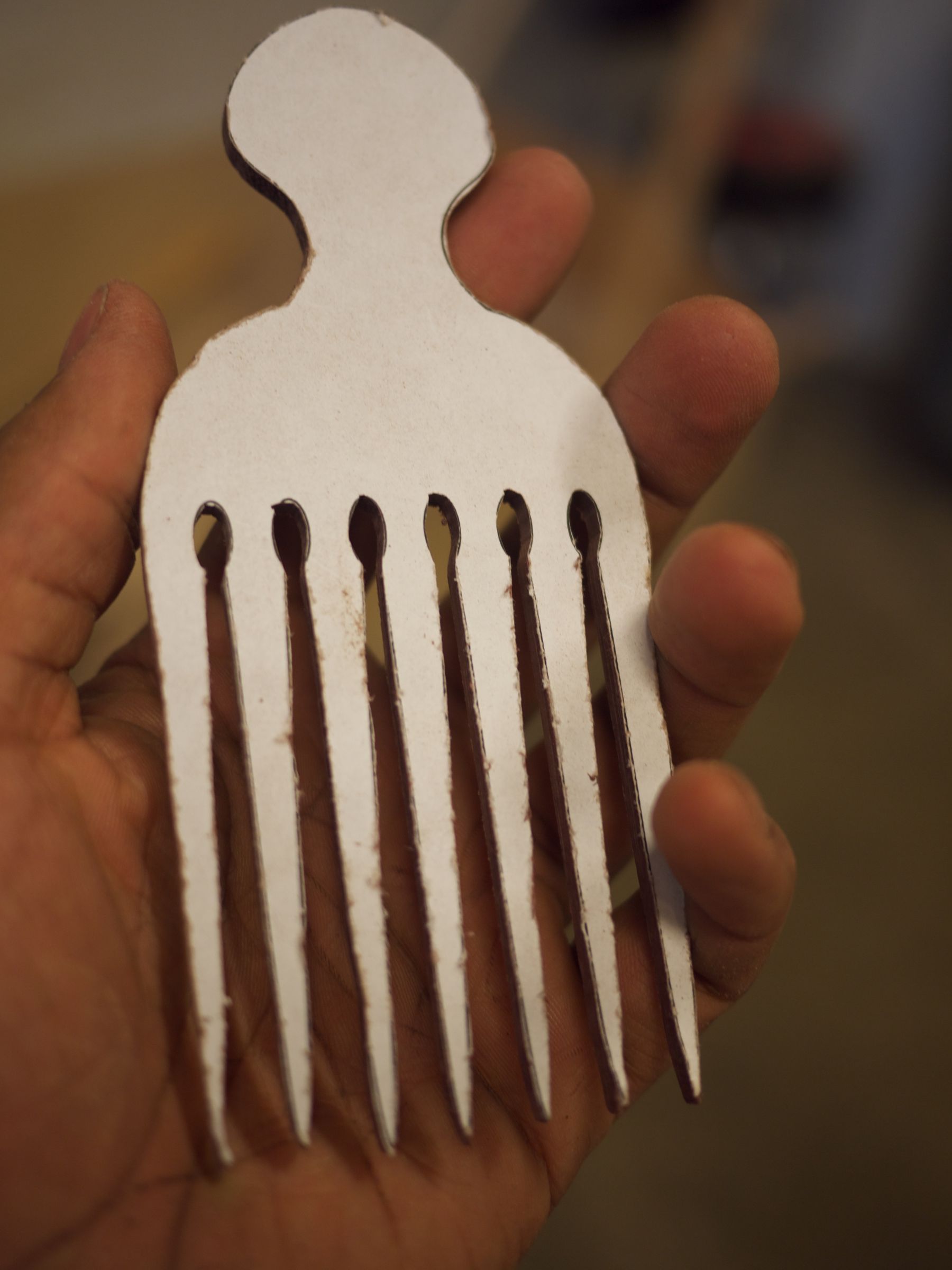 Hardwood Hair Combs on the Scroll Saw - Made at Techshop : 6 Steps ...