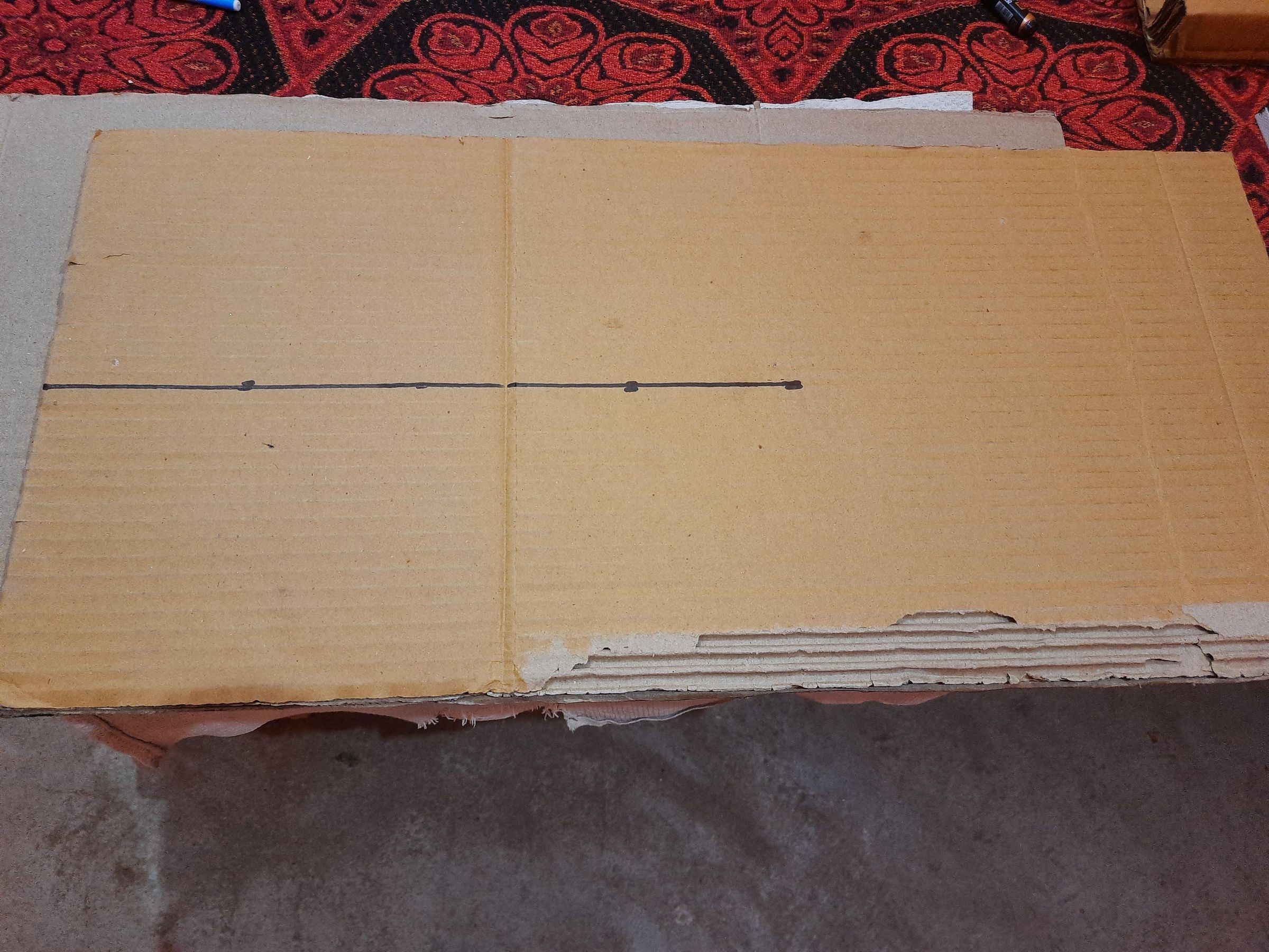 Portable Cardboard Laptop/Study Table : 3 Steps (with Pictures ...