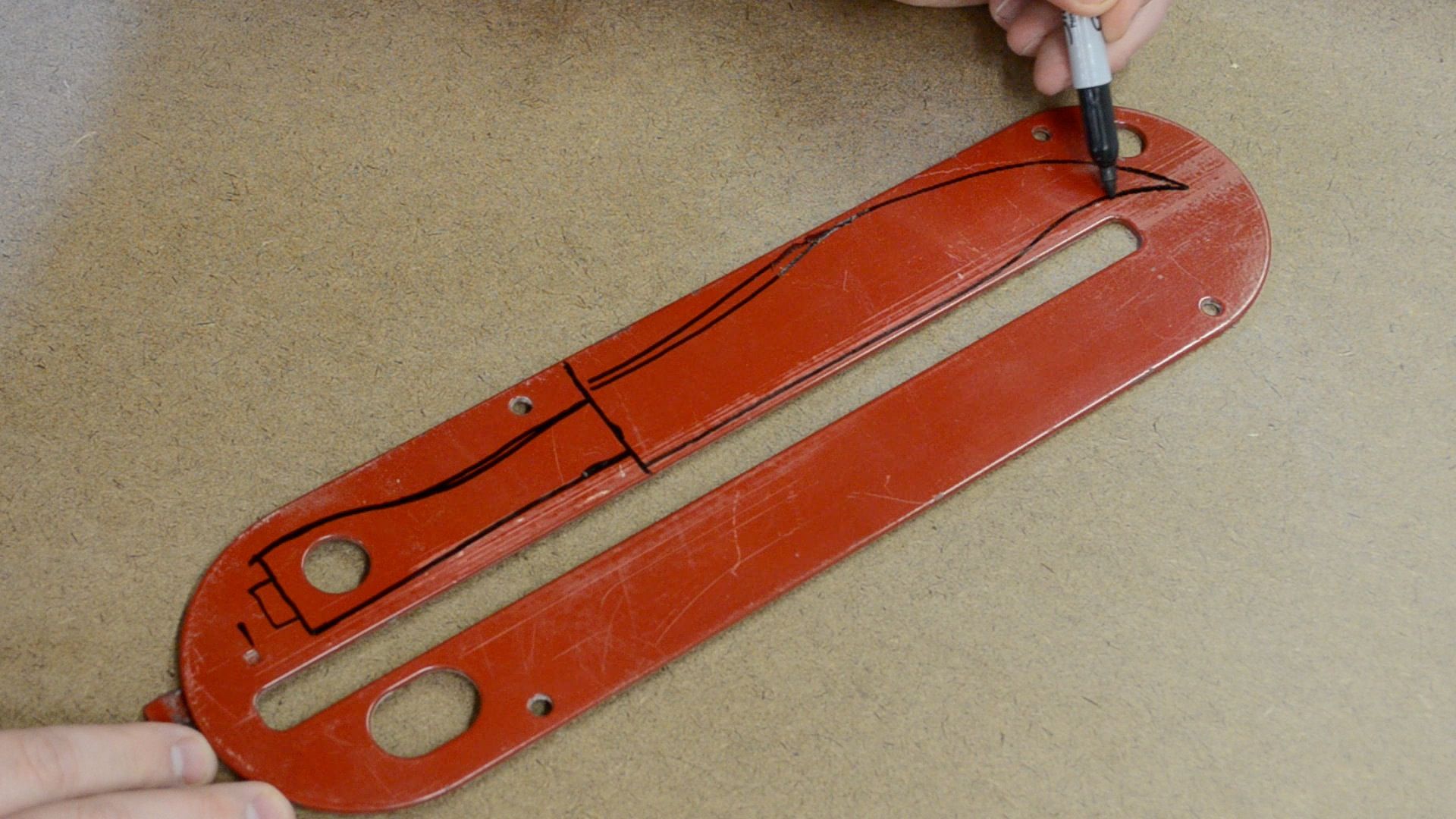 Make a Bowie Knife From Table Saw Insert : 7 Steps (with Pictures ...