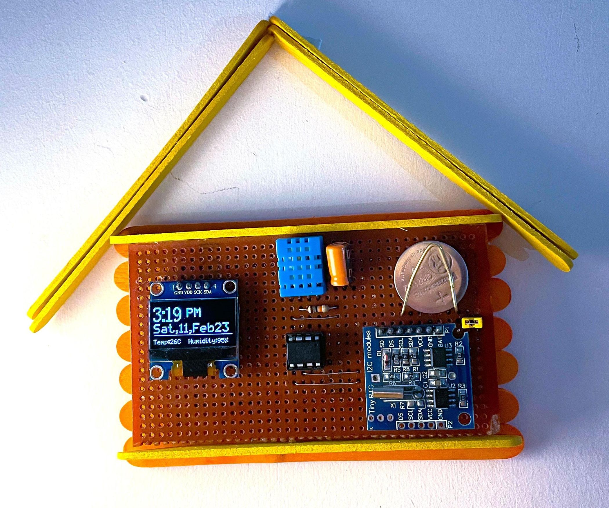 Cool Desktop Clock : 6 Steps - Instructables
