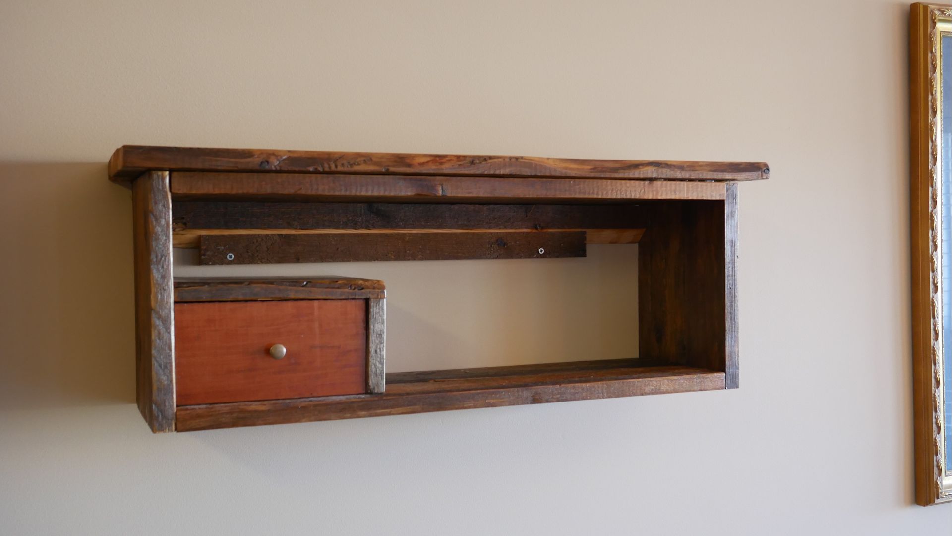 Rustic Wall Shelf : 22 Steps (with Pictures) - Instructables