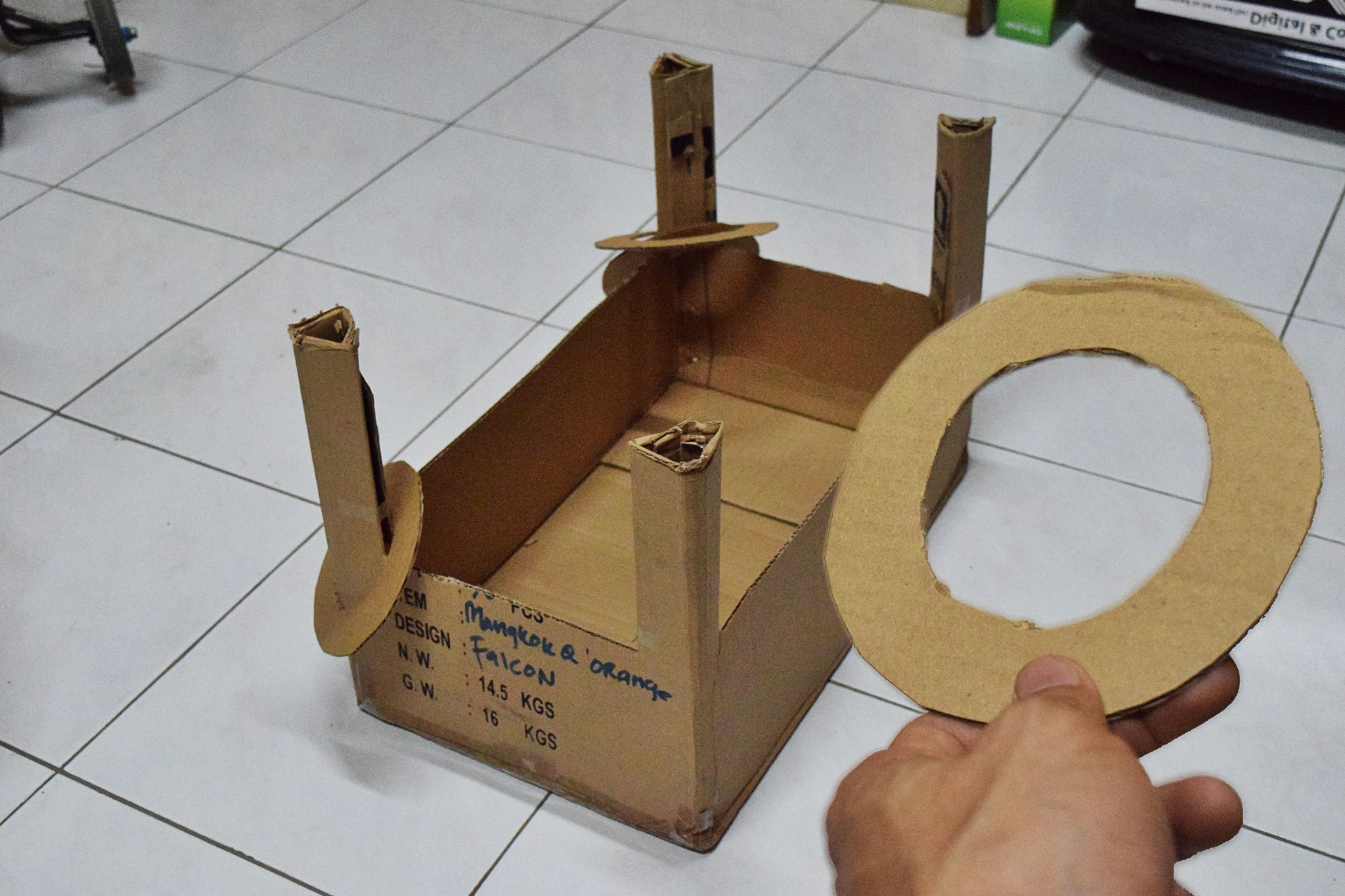Ring Toss Game (From a Box) : 5 Steps (with Pictures) - Instructables