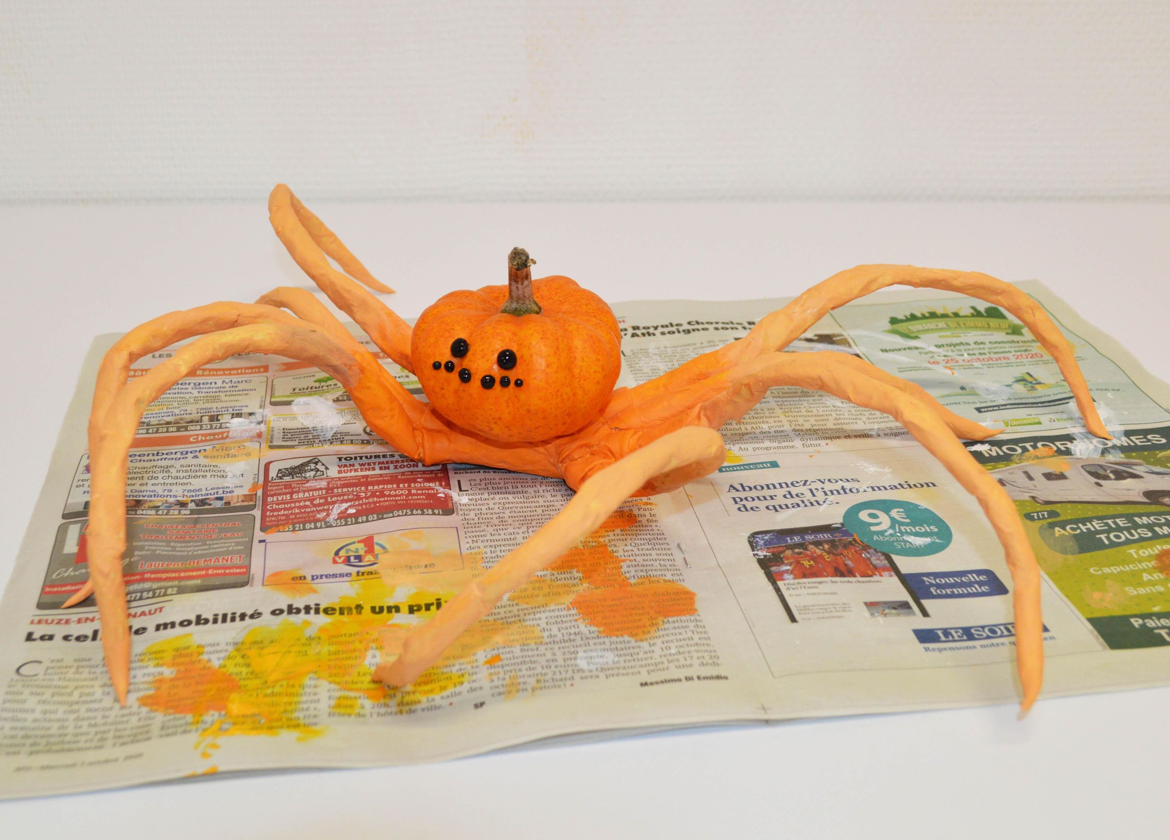 Spider Pumpkin - Jack O' Lantern : 16 Steps (with Pictures) - Instructables