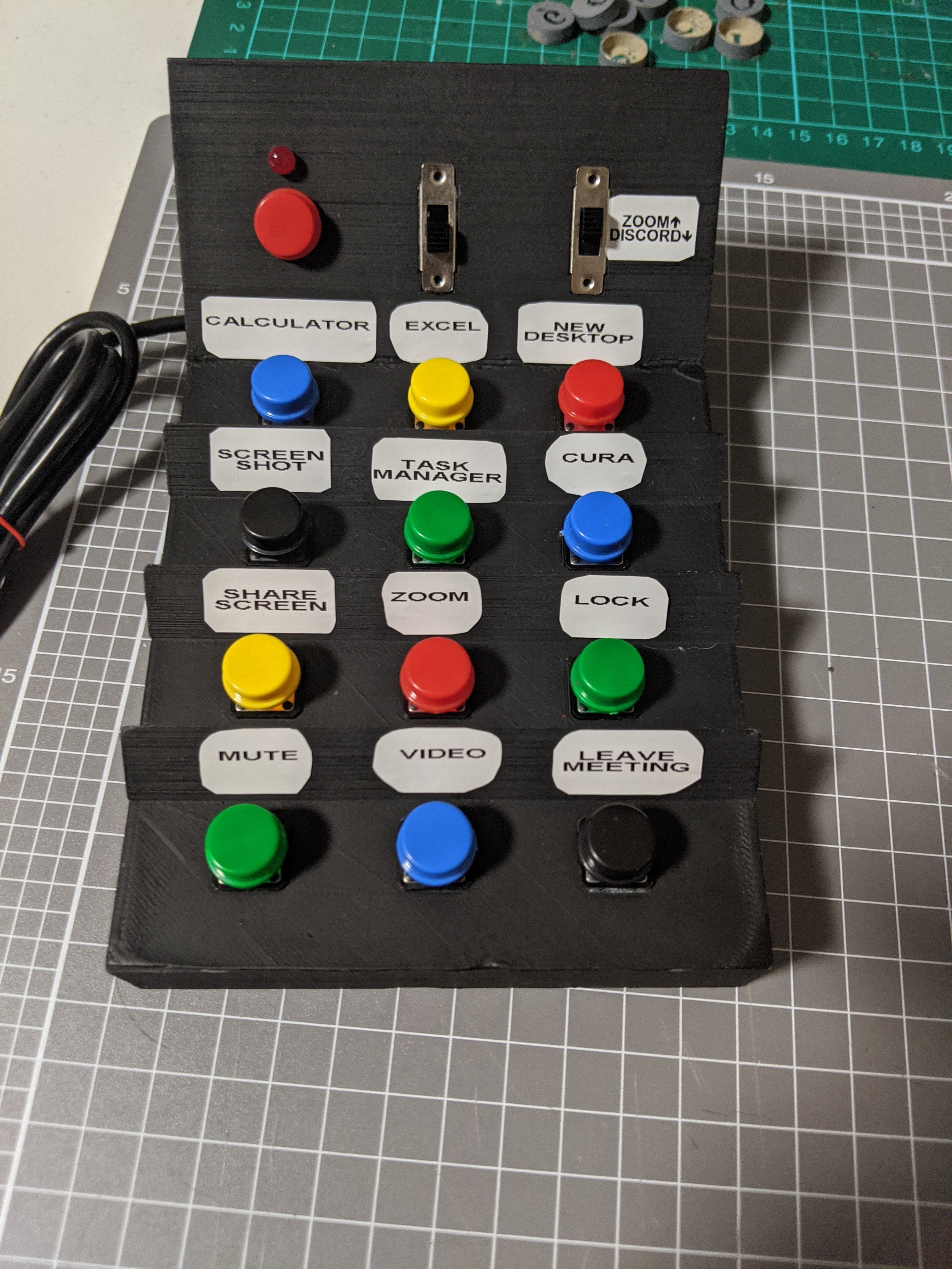 3D Printed Arduino Macro Keyboard : 6 Steps (with Pictures) - Instructables