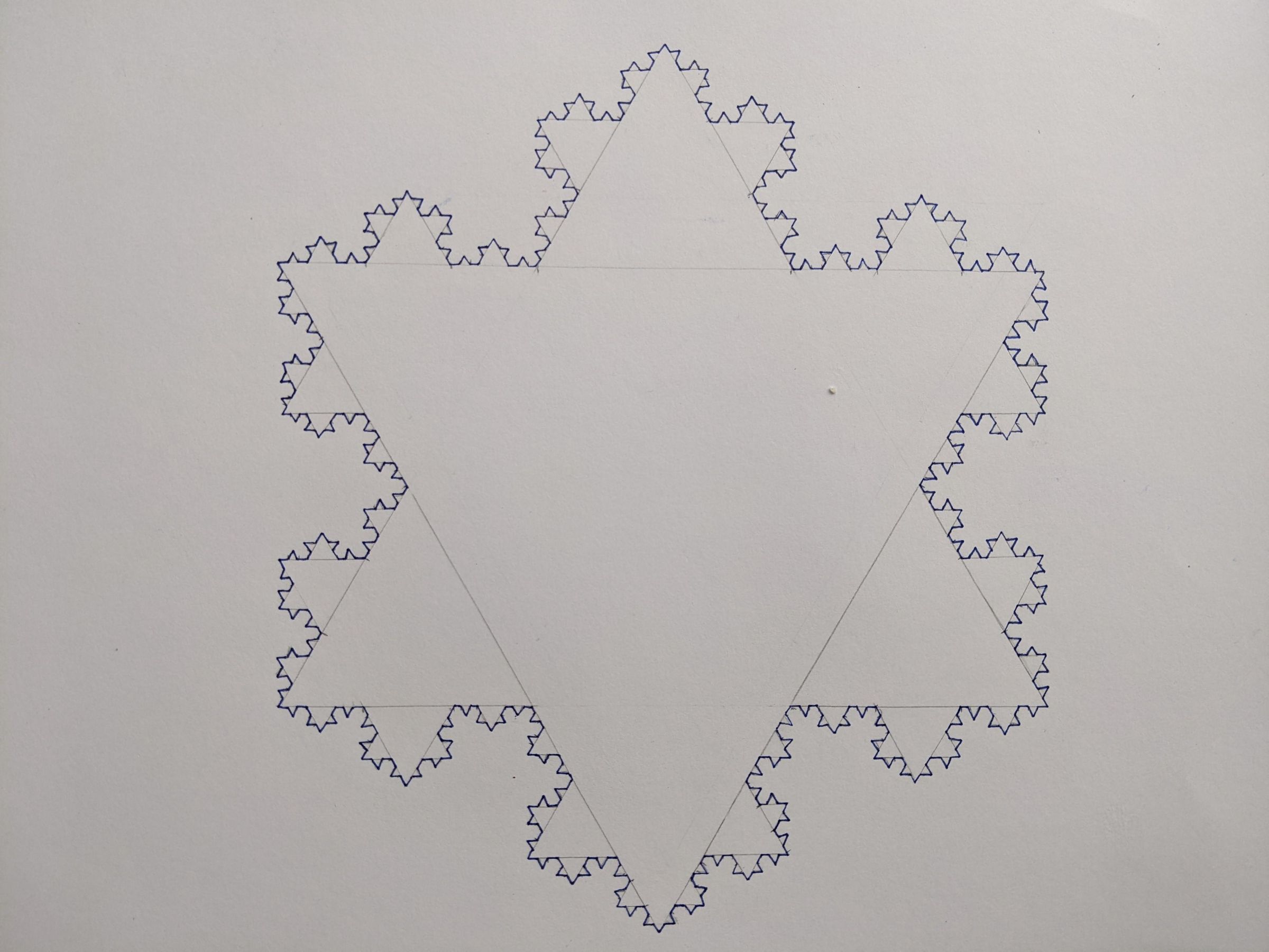 How To Draw Fractals On Paper