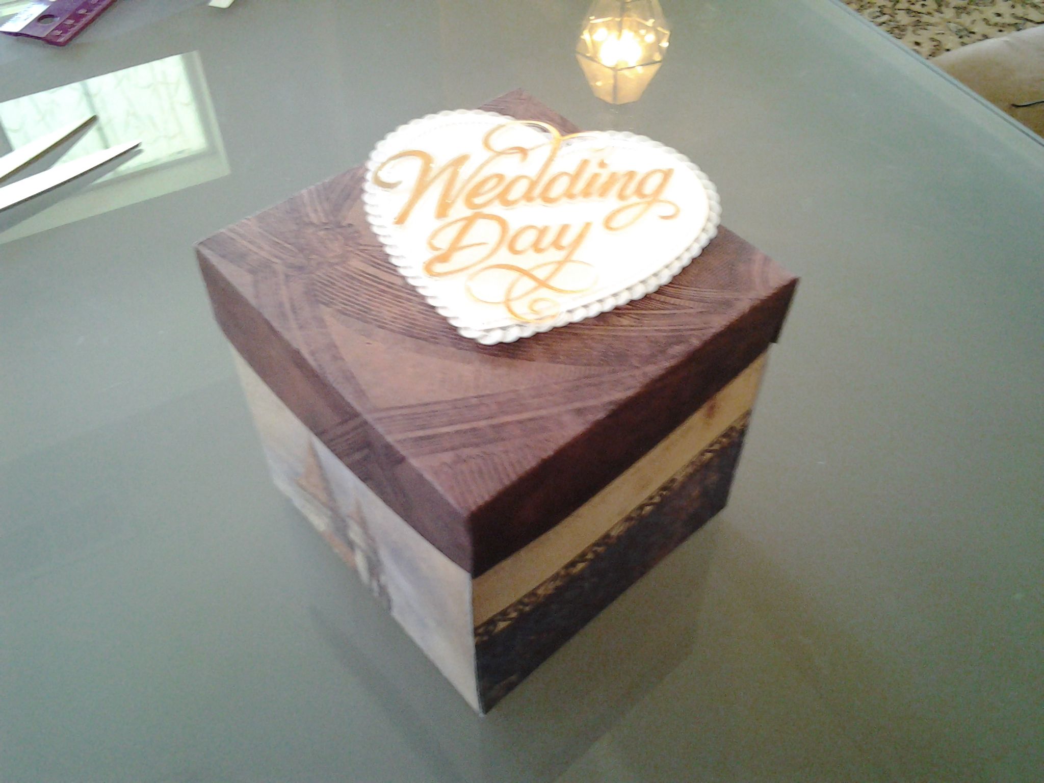 DIY Explosion Box Wedding Invitations/Announcements. : 5 Steps (with ...