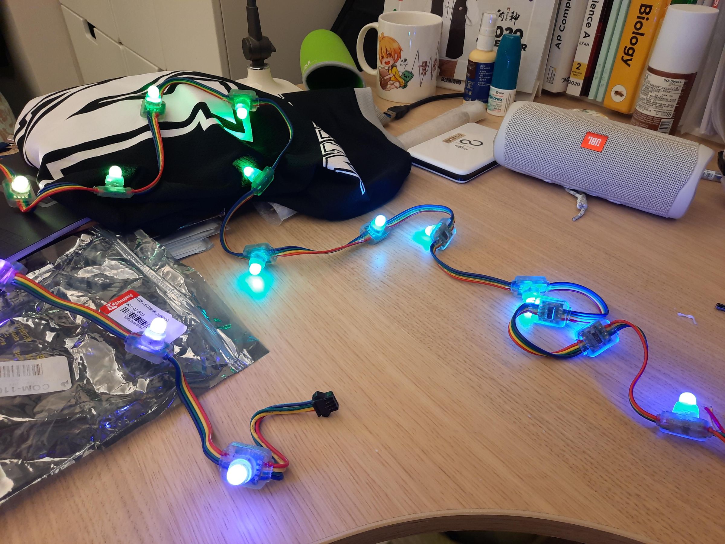 Music Sync RGB Wearable Spike (Arduino) : 6 Steps - Instructables
