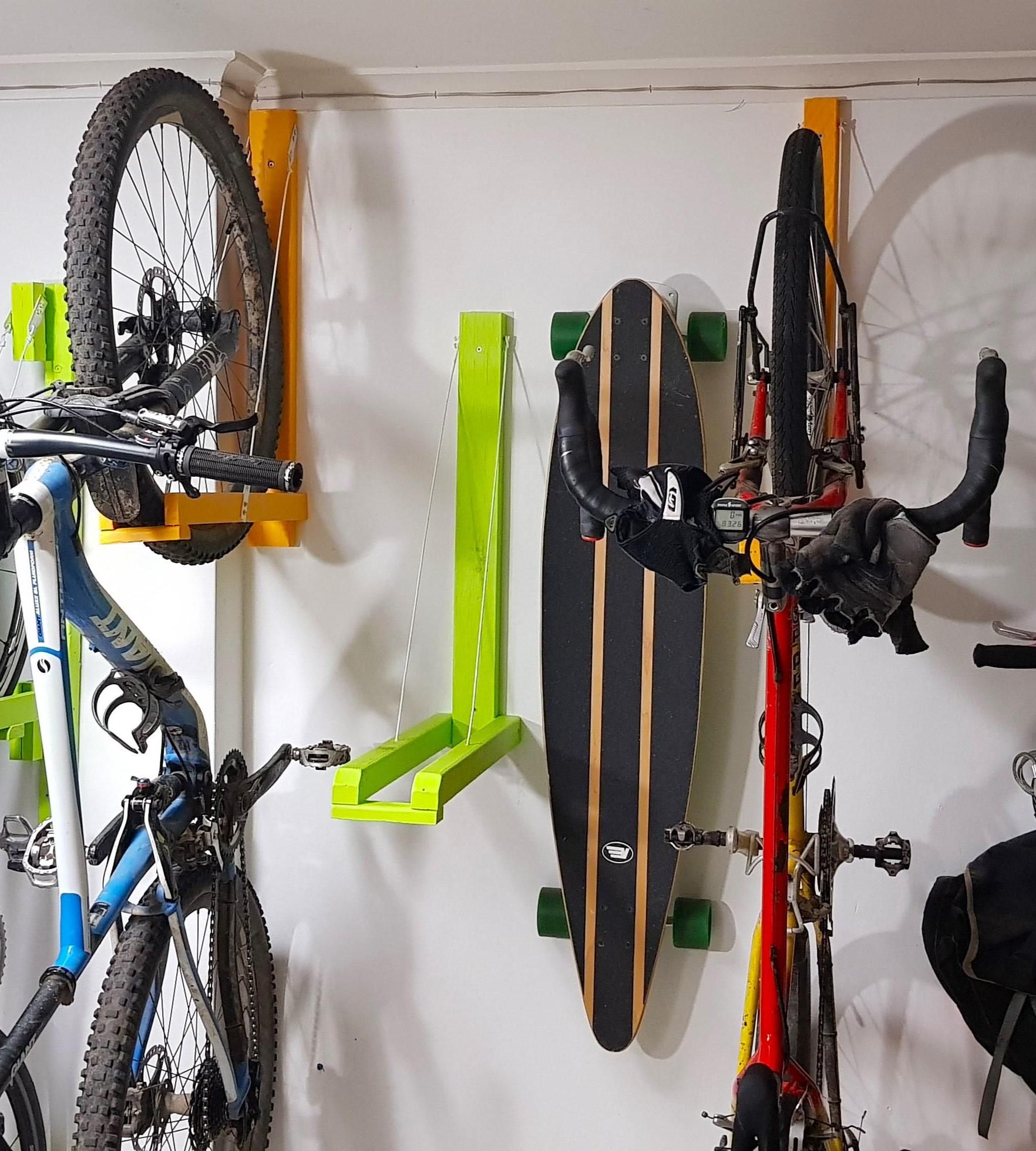 Bike Rack - Easy Build Wall Mounted Bicycle Rack : 9 Steps (with Pictures) - Instructables