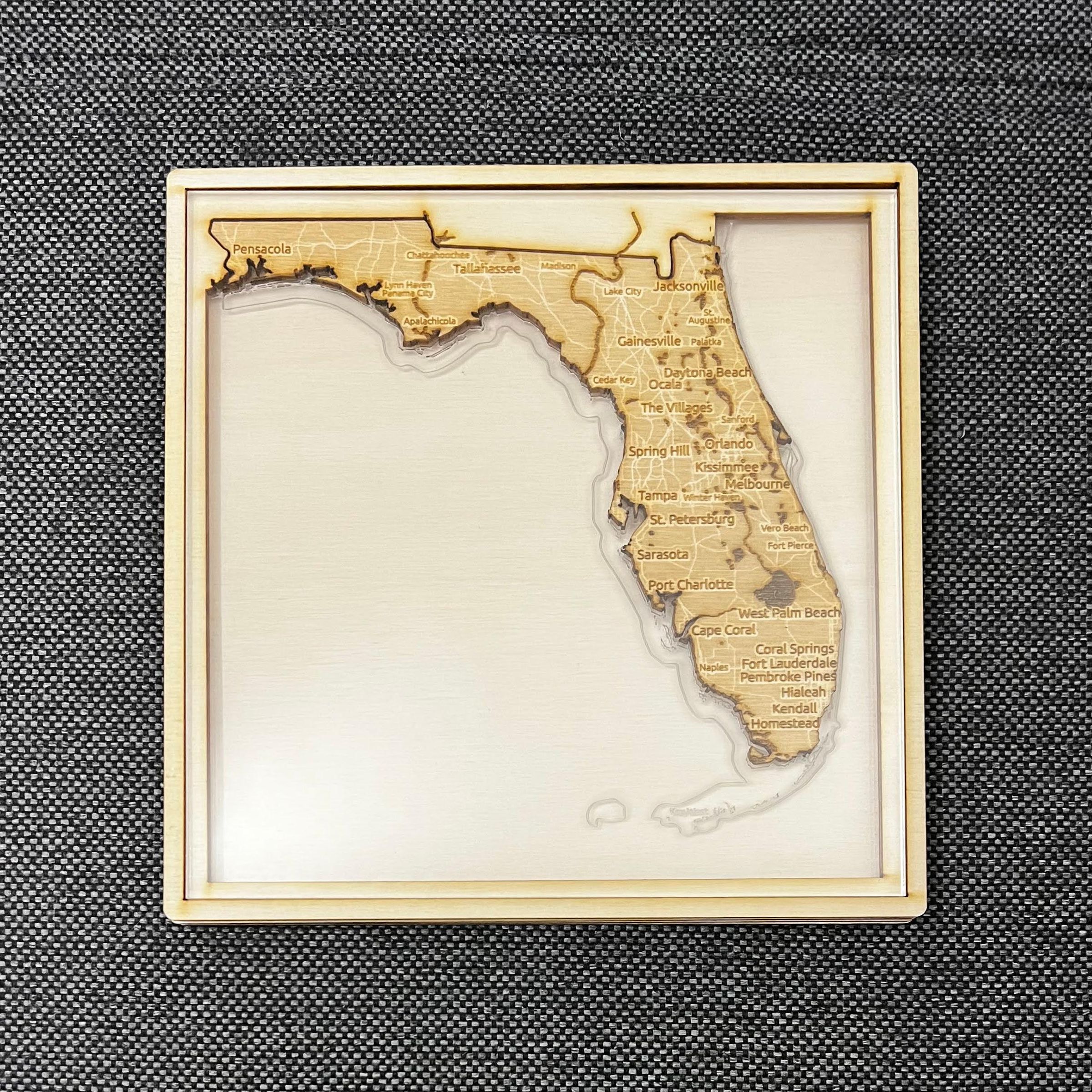 Laser Cut 3D Map of a State : 3 Steps (with Pictures) - Instructables