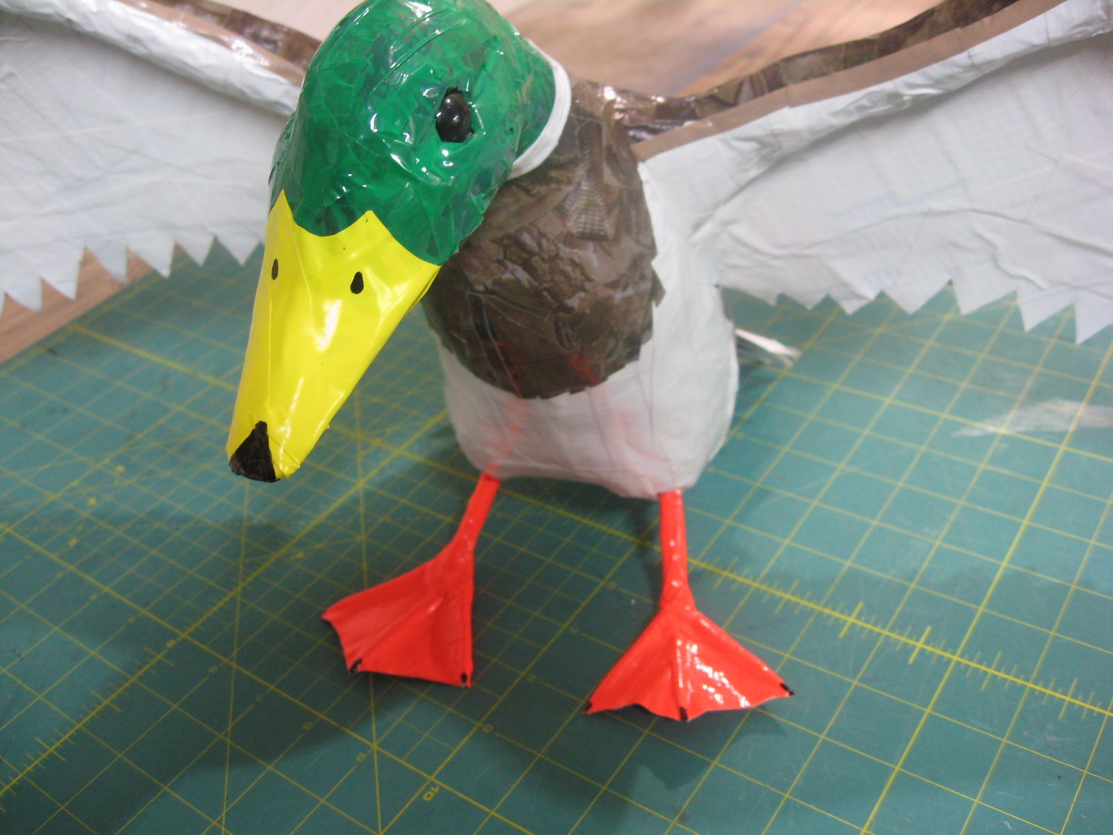 Duct Tape Duck : 11 Steps (with Pictures) - Instructables
