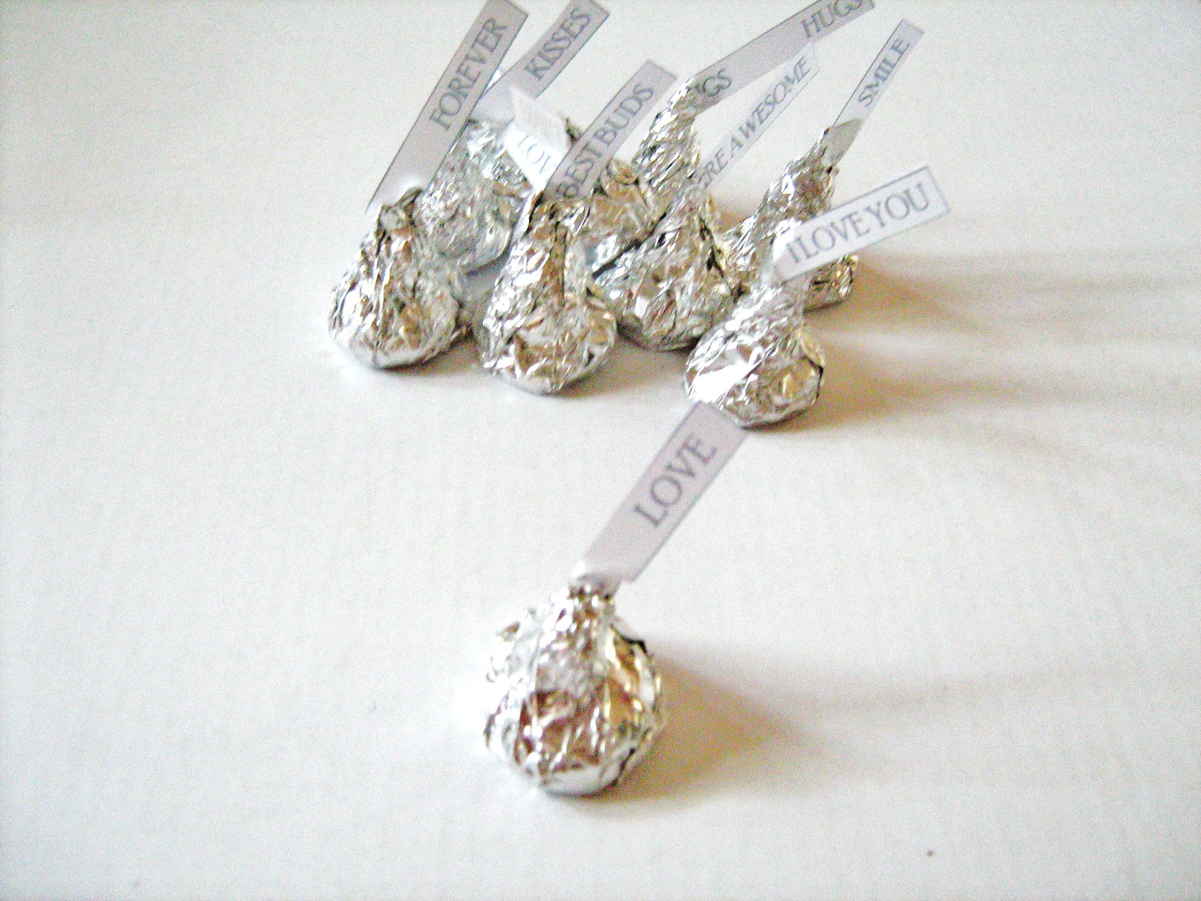 How to Make Custom Chocolate Kisses + Template : 4 Steps (with Pictures ...