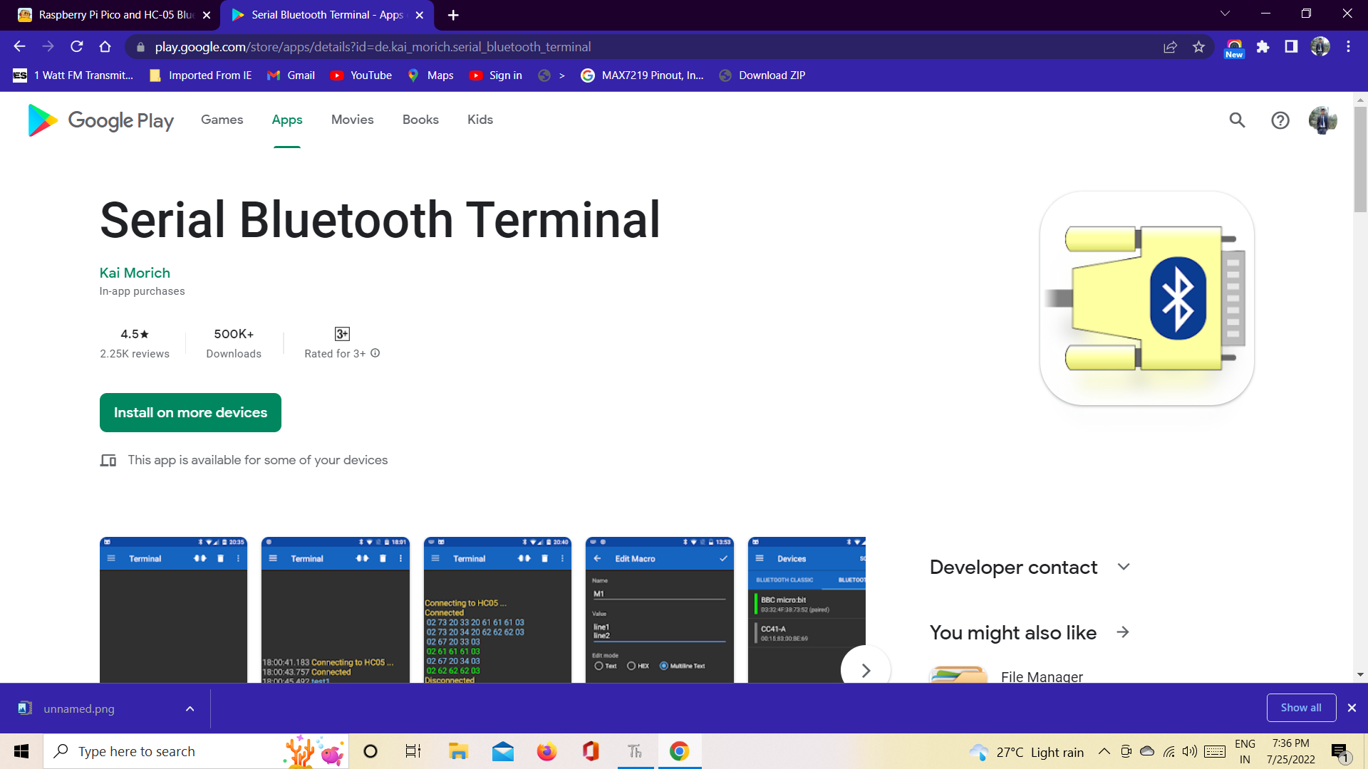 Raspberry Pi Pico and HC-05 Bluetooh : 5 Steps - Instructables