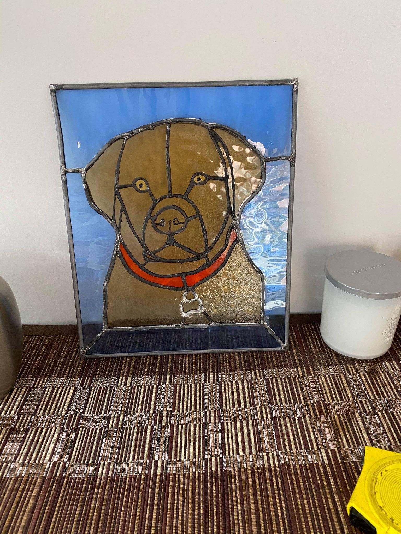 Stained Glass Picture of My Dog - Instructables