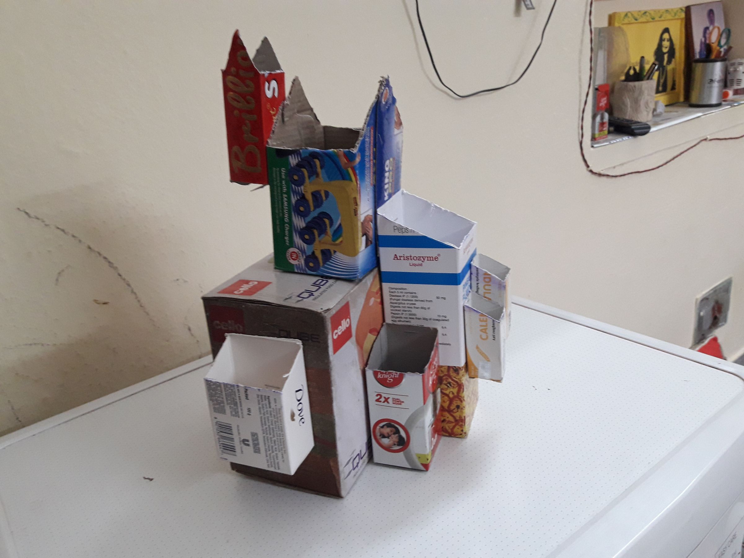 DIY Cardboard House : 8 Steps (with Pictures) - Instructables
