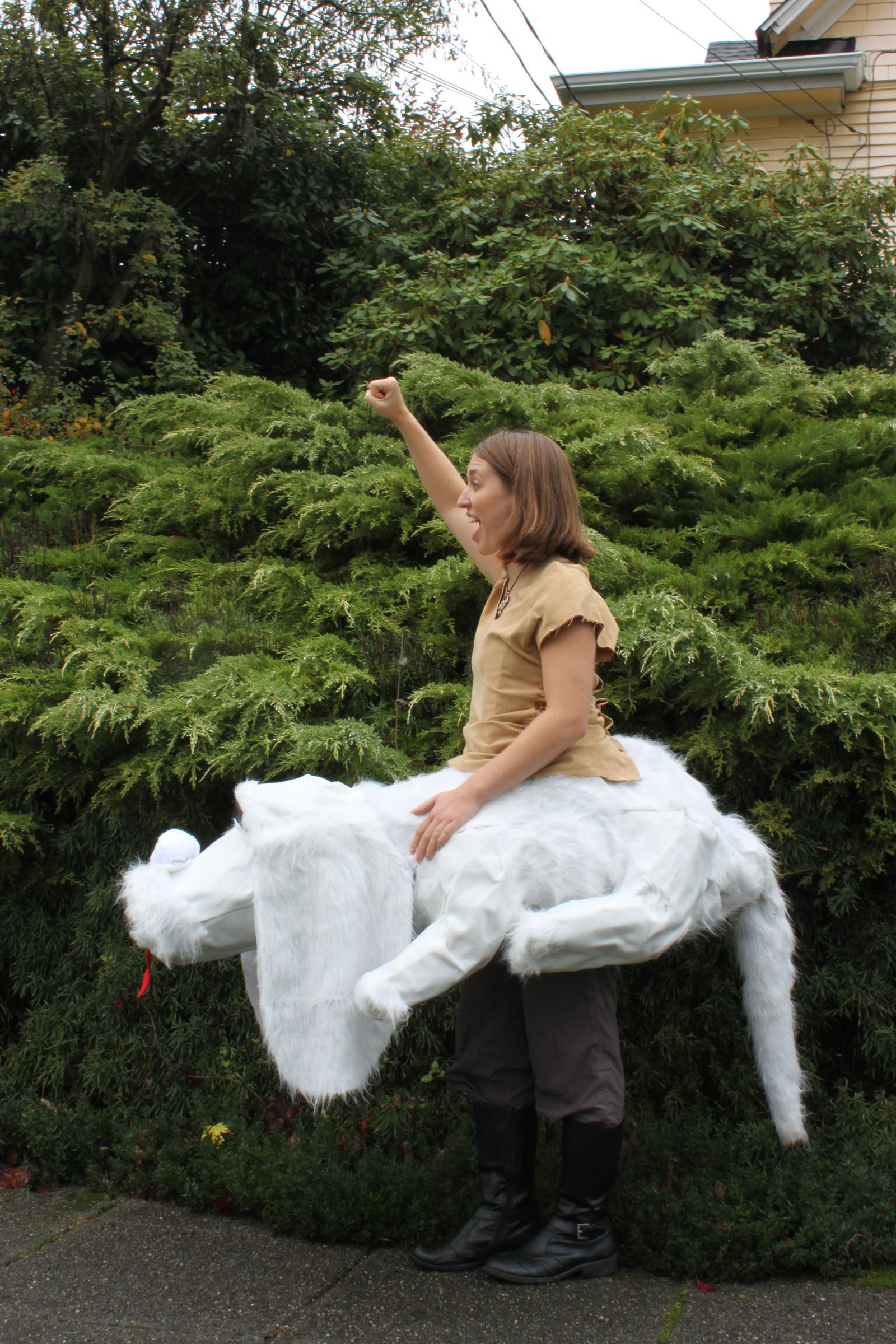 Atreyu Riding Falcor From the Neverending Story! : 7 Steps (with ...