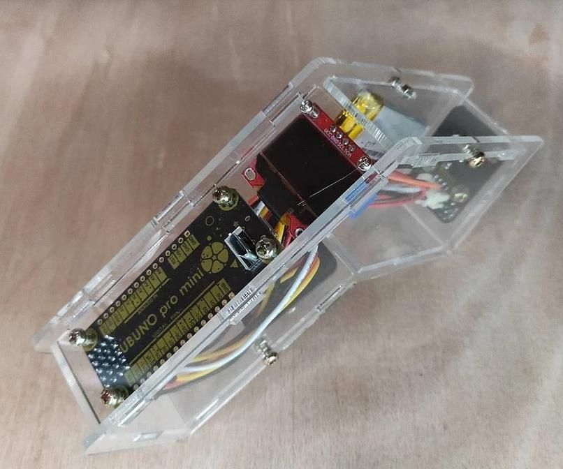 Infrared Thermometer in Acrylic Box : 6 Steps - Instructables