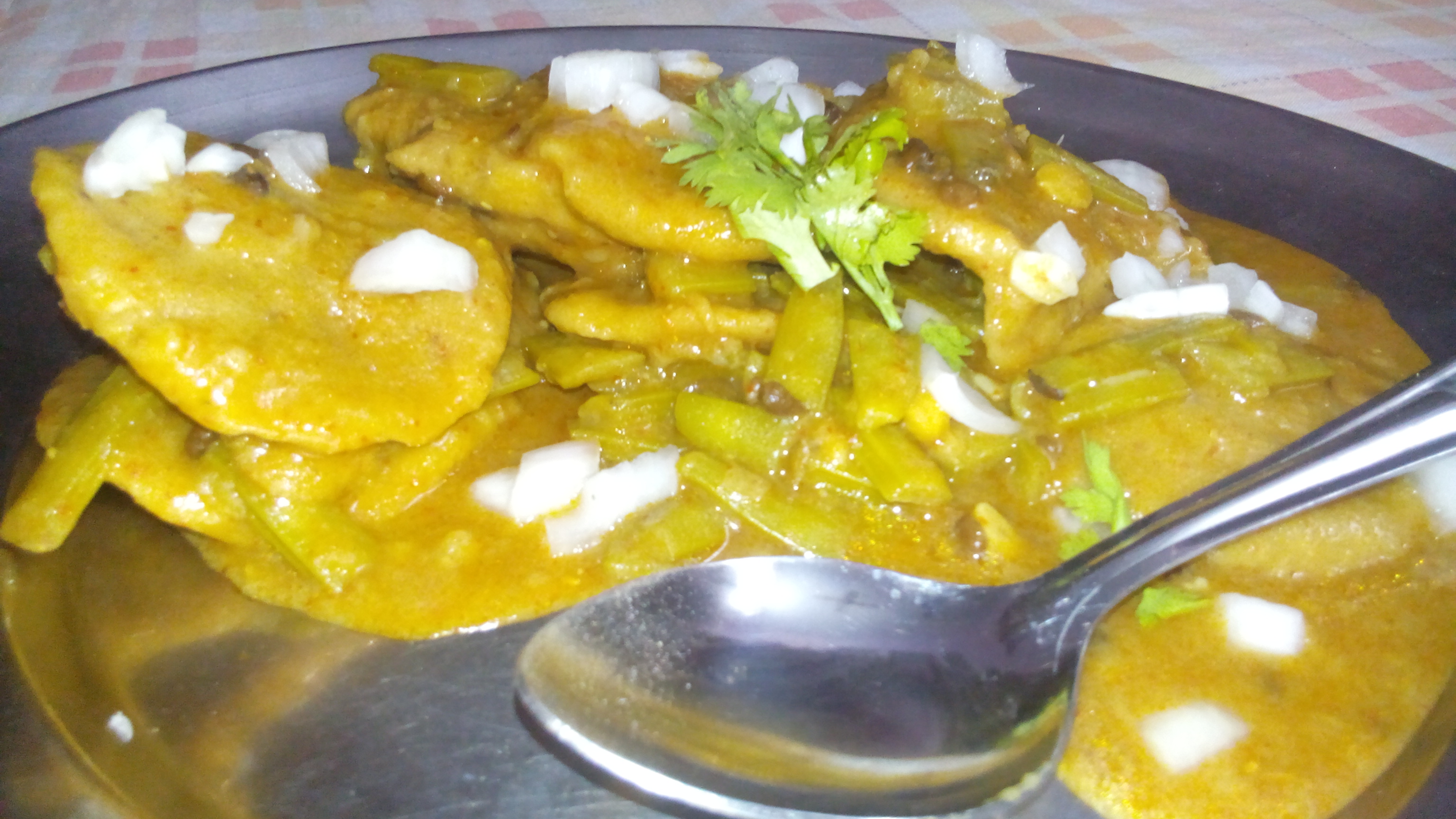 Cluster Beans / Gavarfali Dhokli With Wheat Flour Dumplings-DIY Indian ...