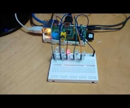 Blink a Series of LEDs Using Python Programming Language and Raspberry ...