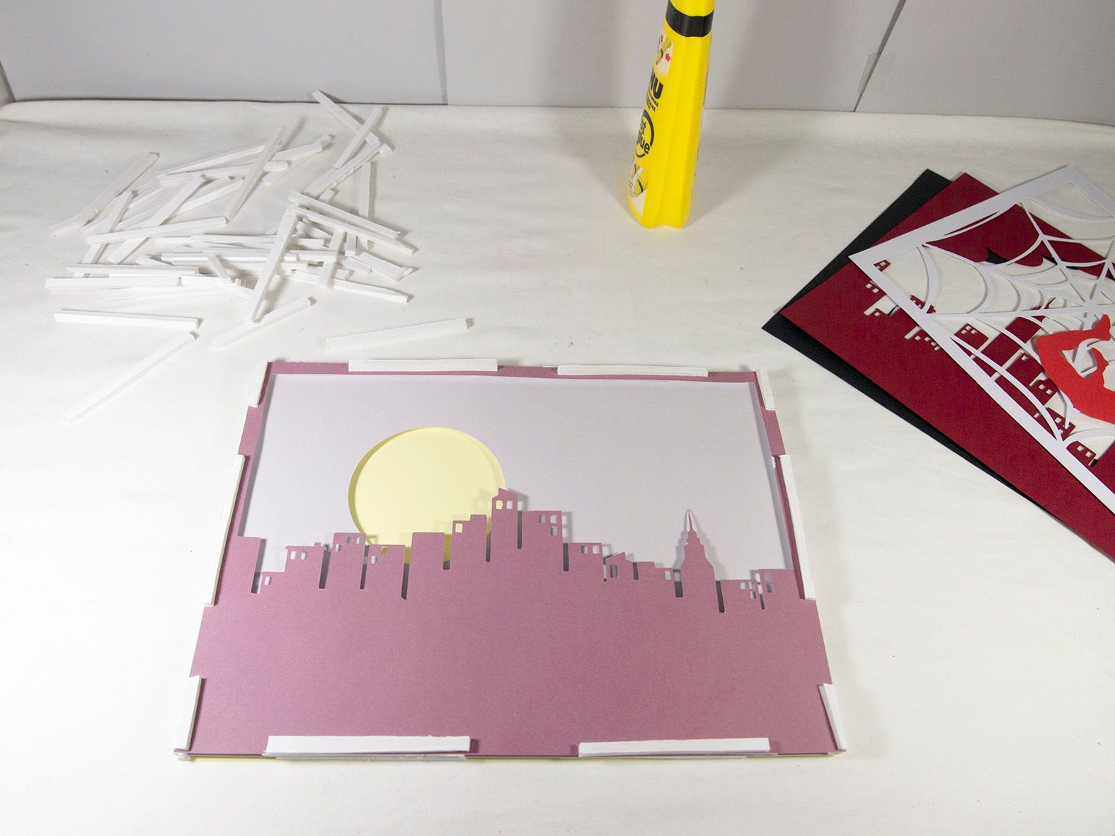 Spiderman Papercut Frame : 7 Steps (with Pictures) - Instructables