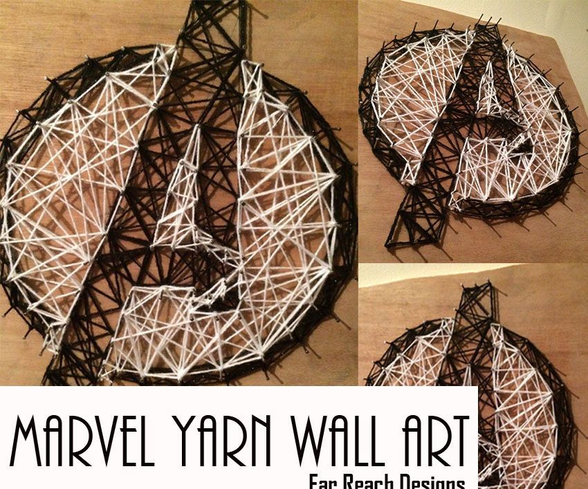 Marvel Yarn Wall Art : 8 Steps (with Pictures) - Instructables