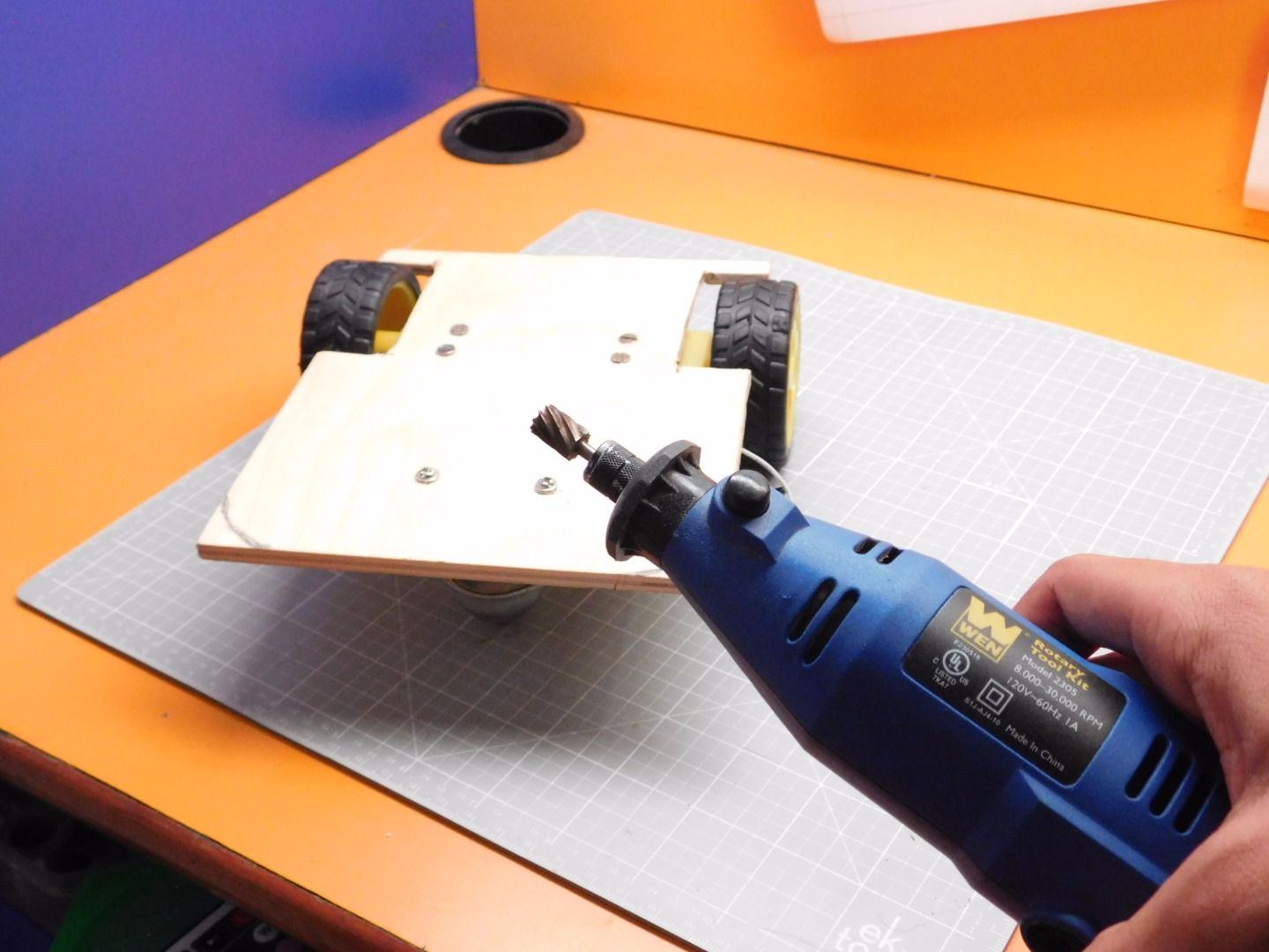 Multi-Purpose Plywood Robot Prototyping Base : 21 Steps (with Pictures ...