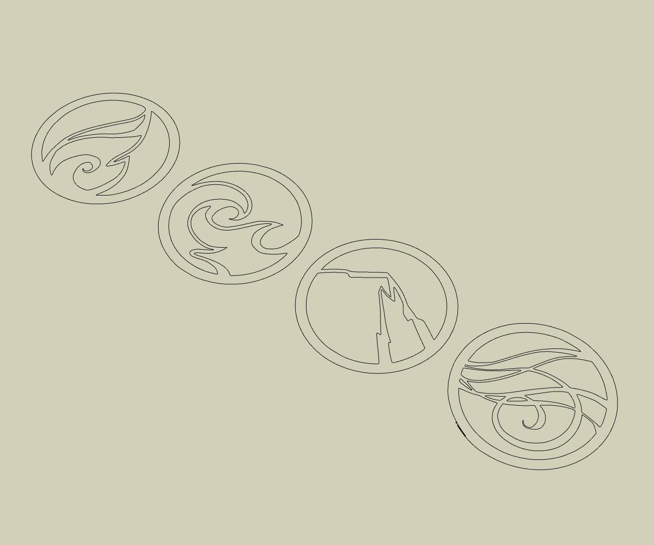 The Decorative Light of Four Elements : 8 Steps (with Pictures ...