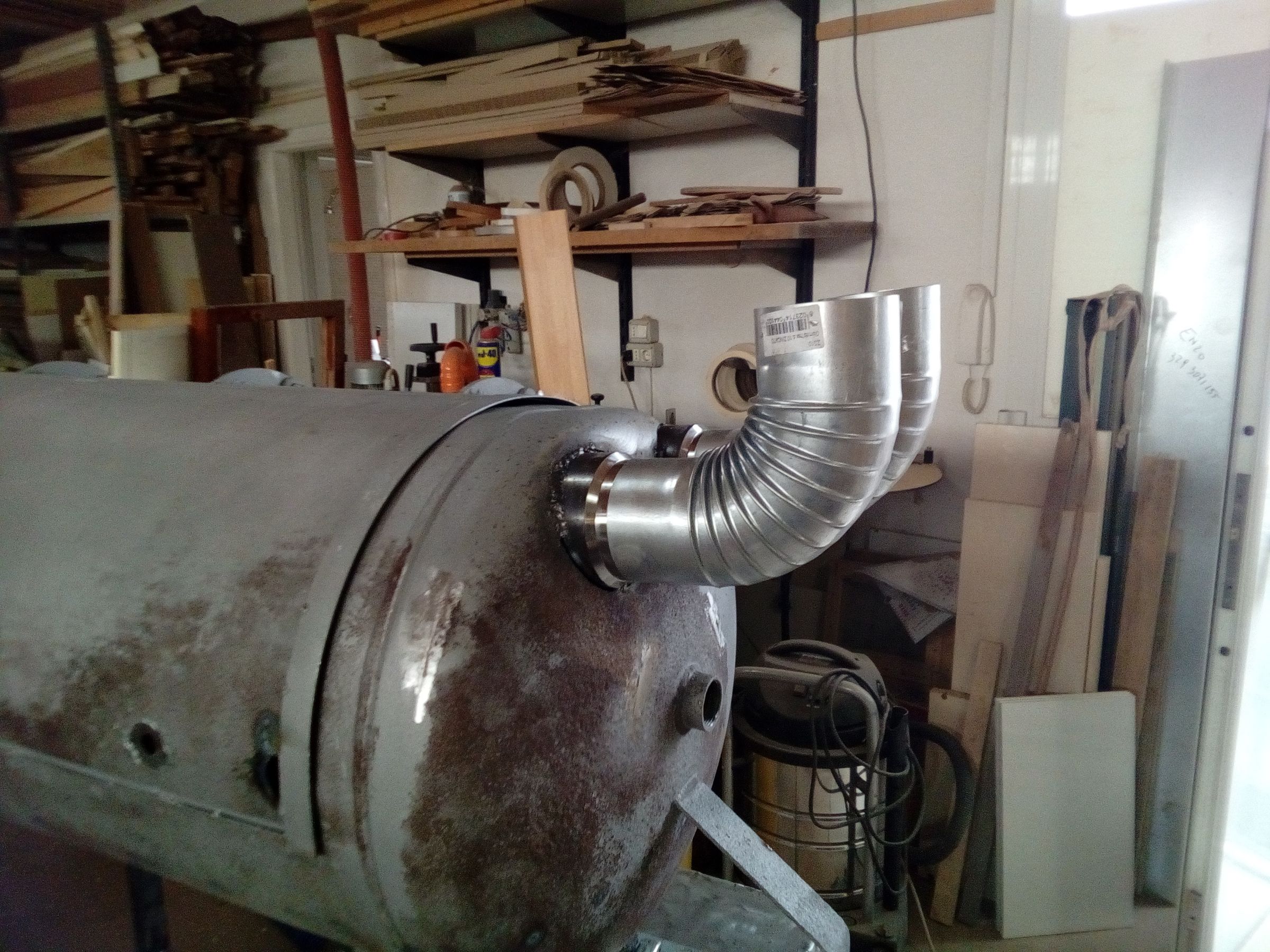 Reverse Flow Offset Smoker From an Old Water Boiler : 15 Steps (with ...