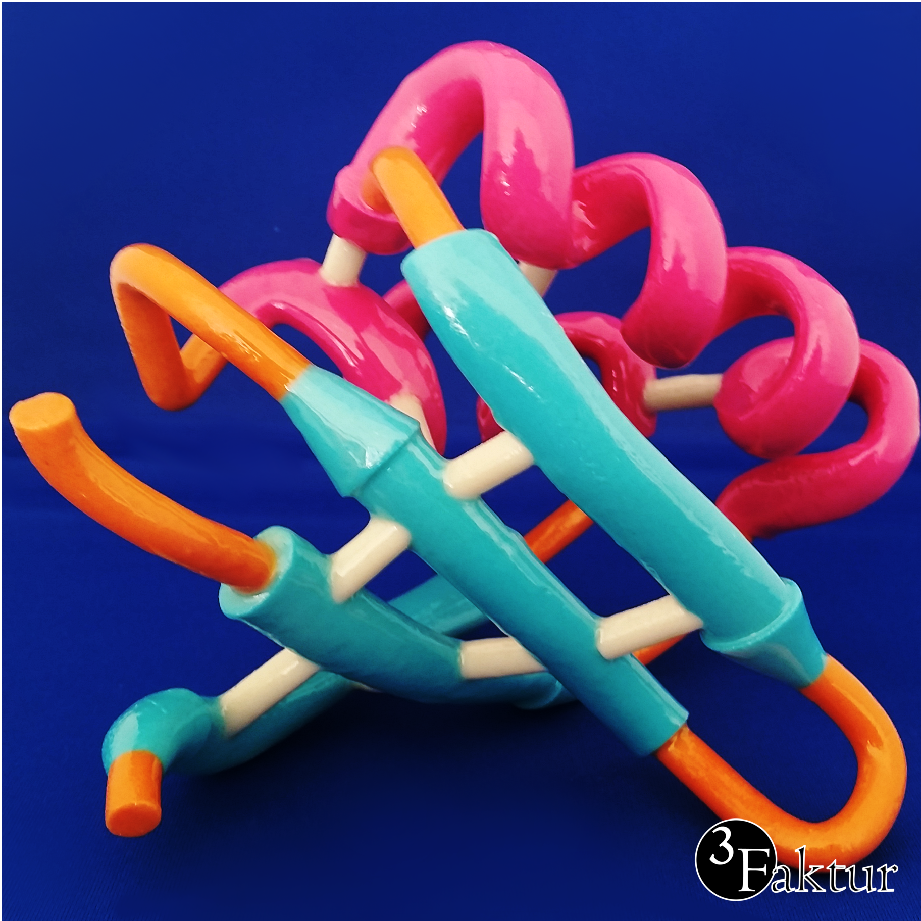 Preparing a Digital Molecule Model for 3D Printing : 4 Steps ...