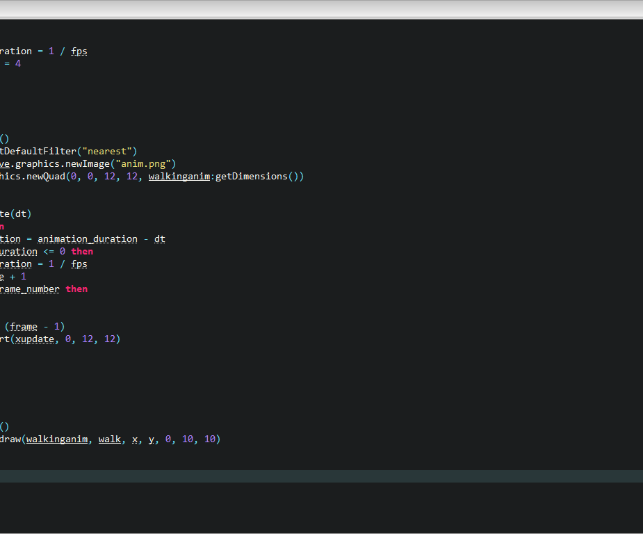 A Simple Animation in LÖVE (lua) : 8 Steps - Instructables