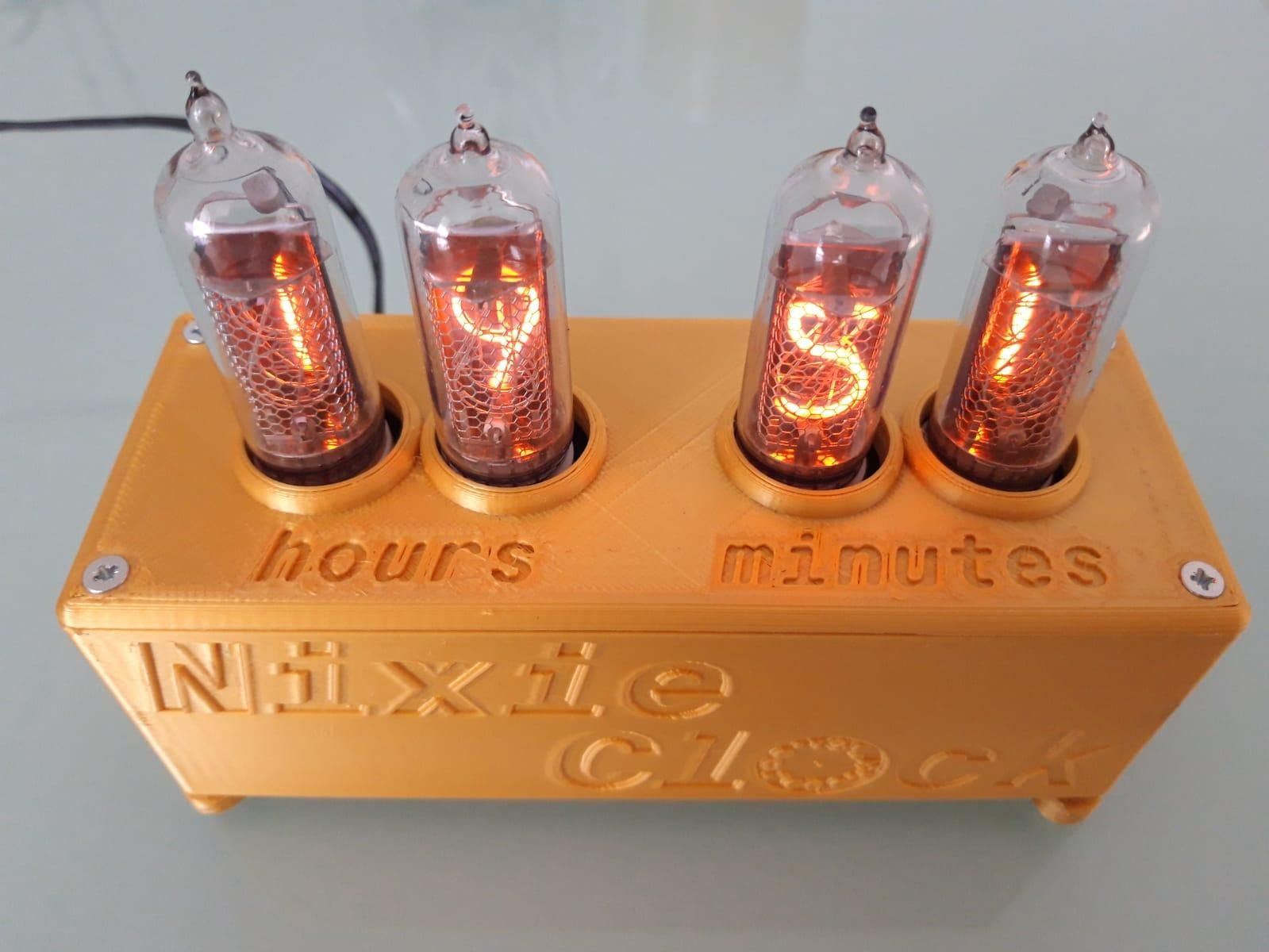 Make Your Own Retro Nixie Clock With an RTC! : 7 Steps (with Pictures ...