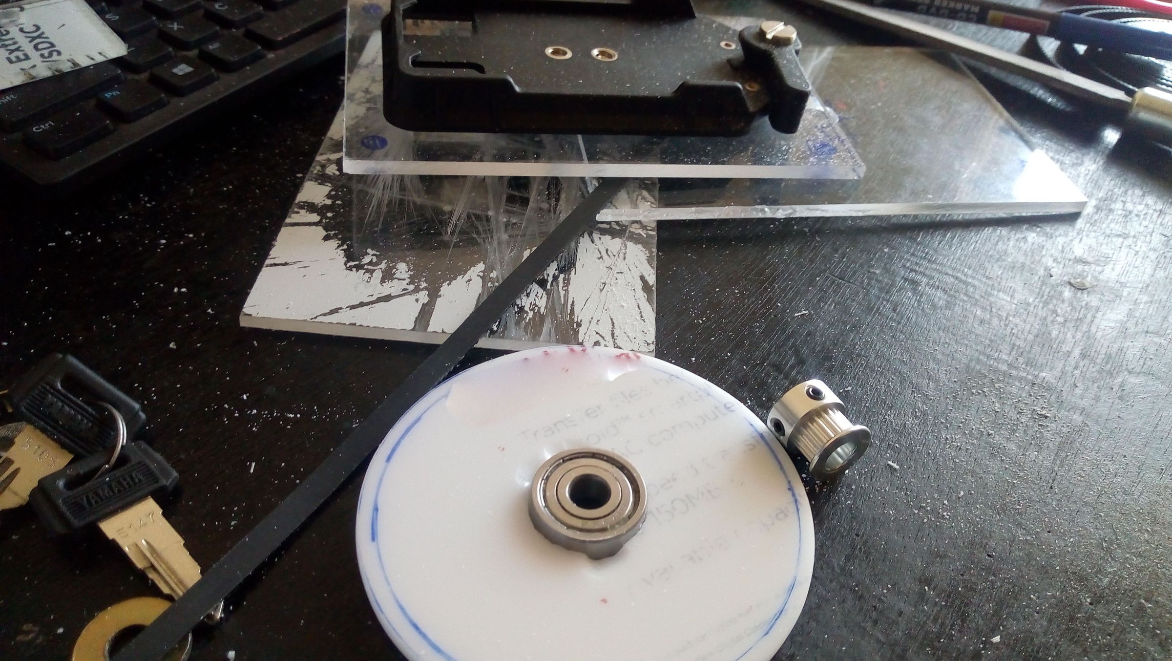 Motorized Remote Control Camera Slider With Panning (Prototype) : 6 ...