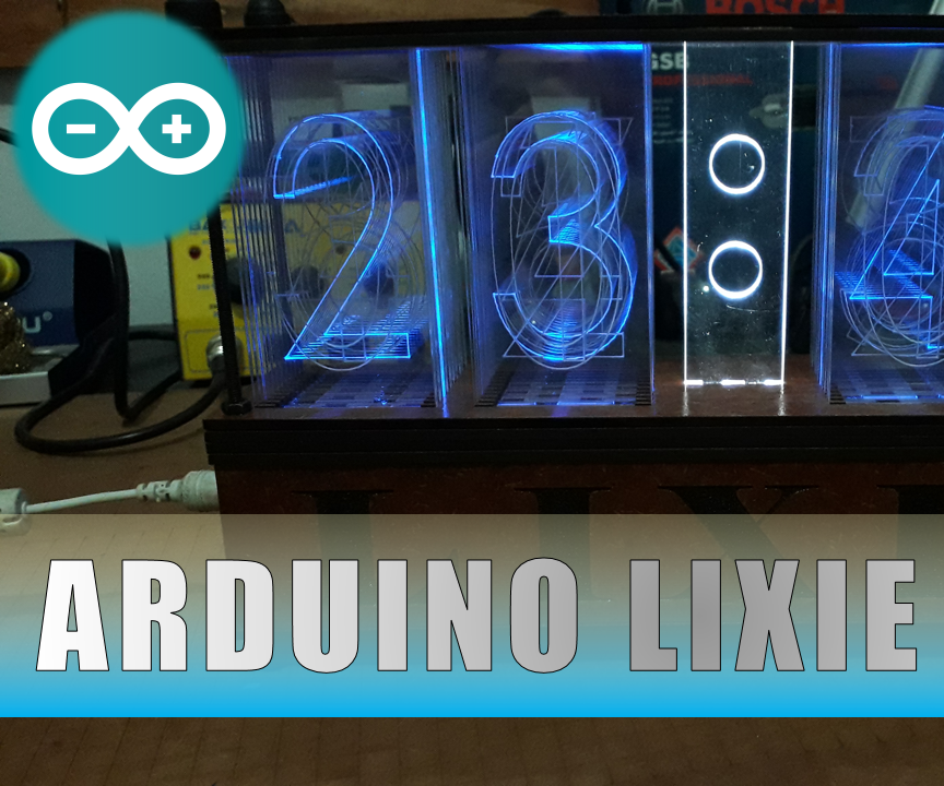 Arduino LIXIE Clock : 8 Steps - Instructables