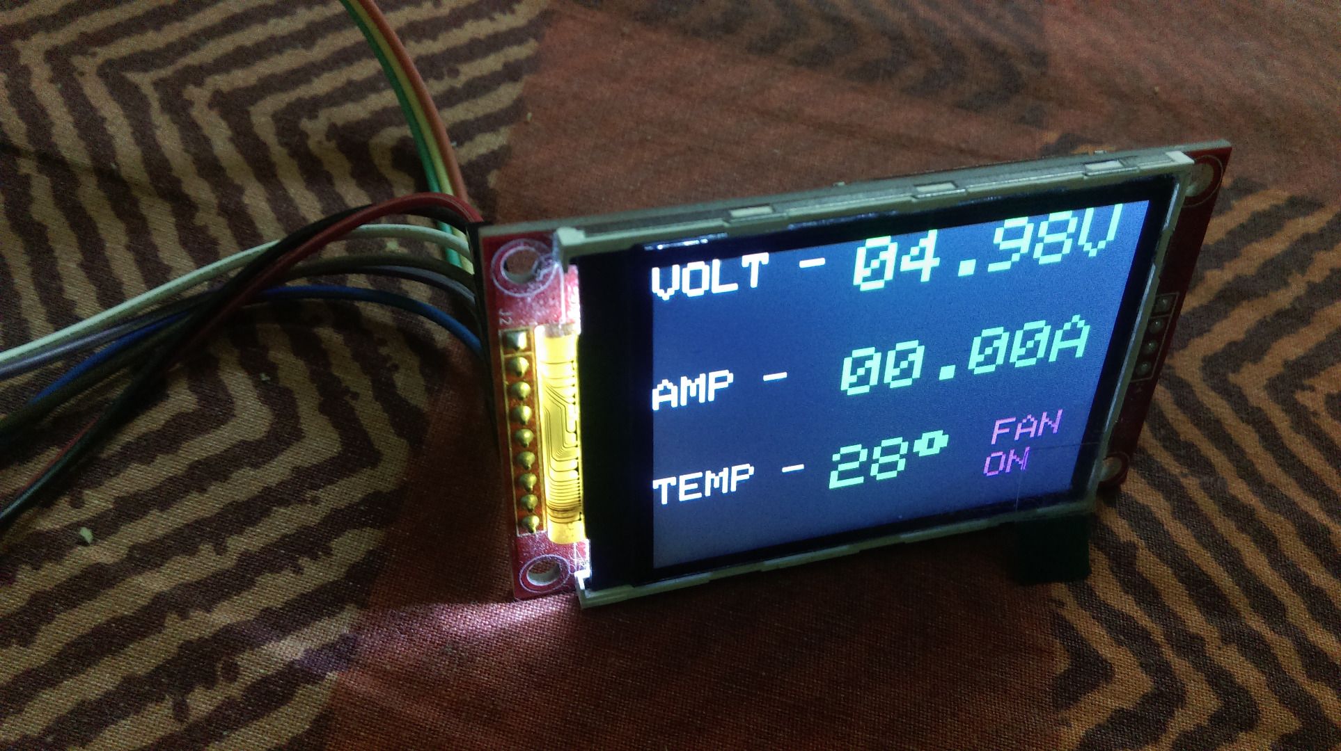 3A Variable Bench PSU With Digital Readout on Colour Display Using ...