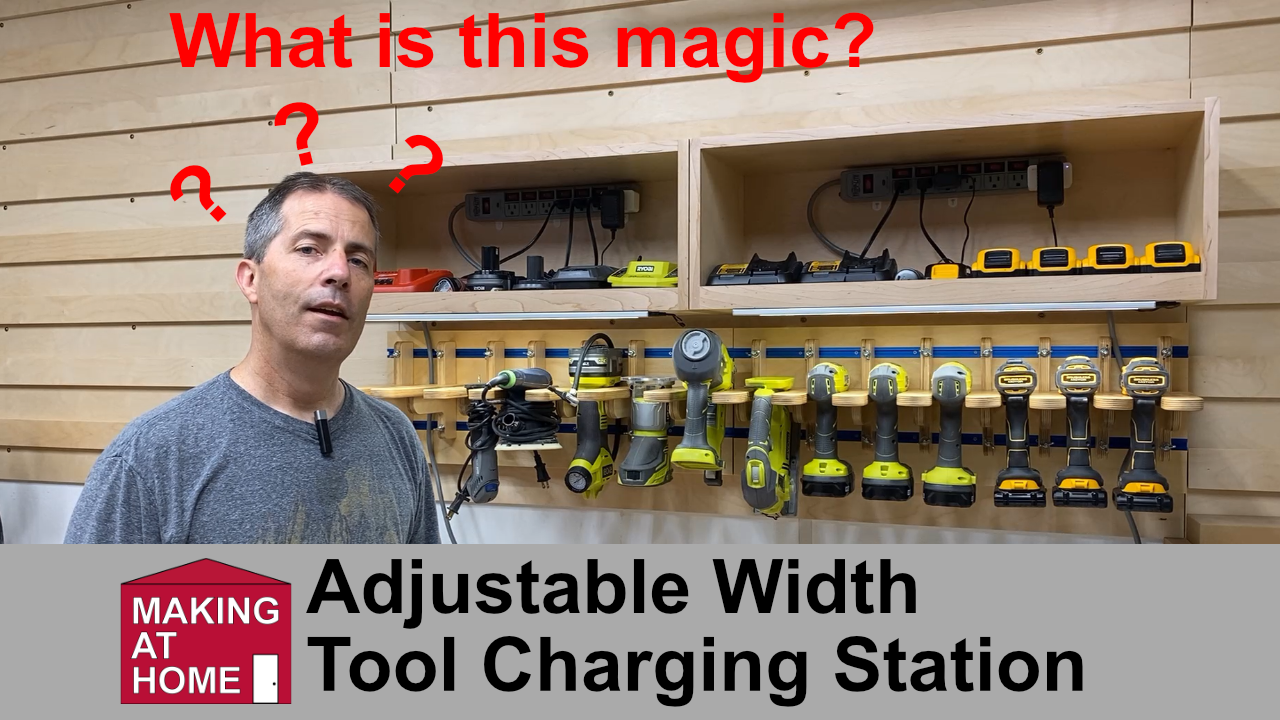 Adjustable Width Tool Charging Station : 12 Steps (with Pictures ...