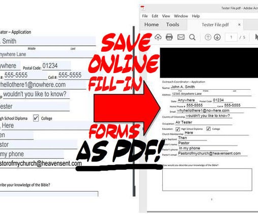 Save Online Fill-In Forms As PDF : 5 Steps - Instructables