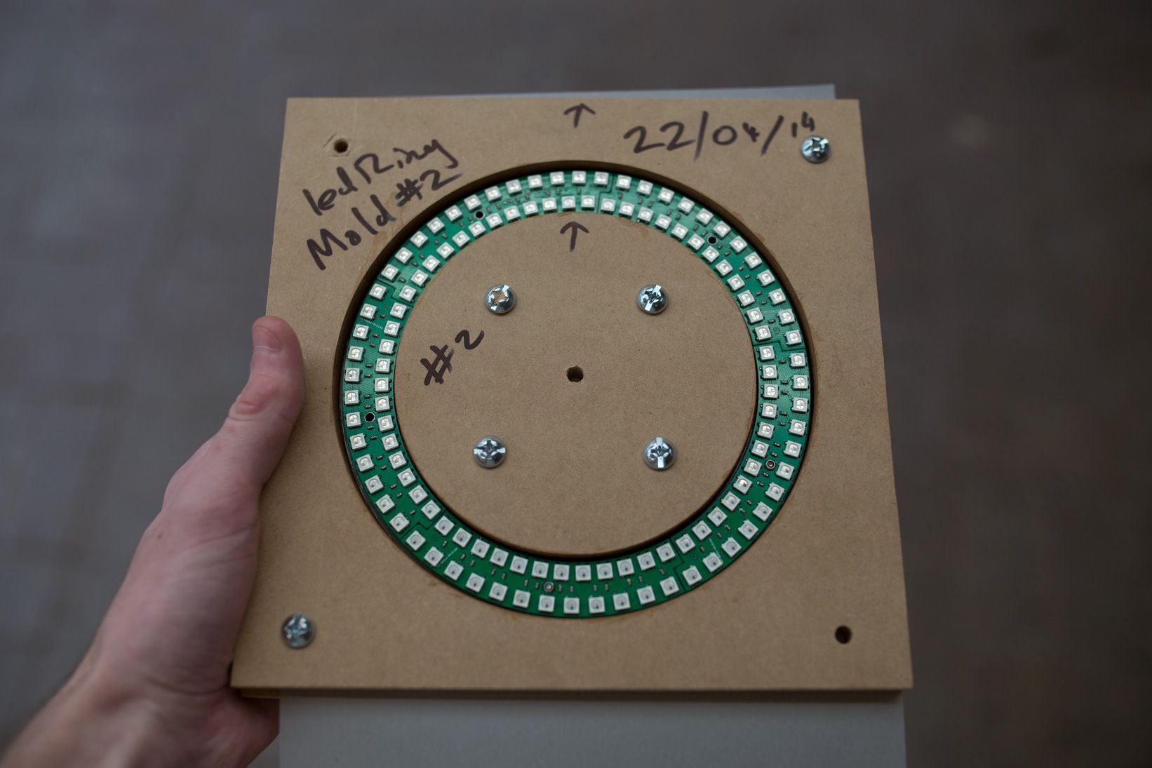 Rainbow Ring Wall Clock : 13 Steps (with Pictures) - Instructables