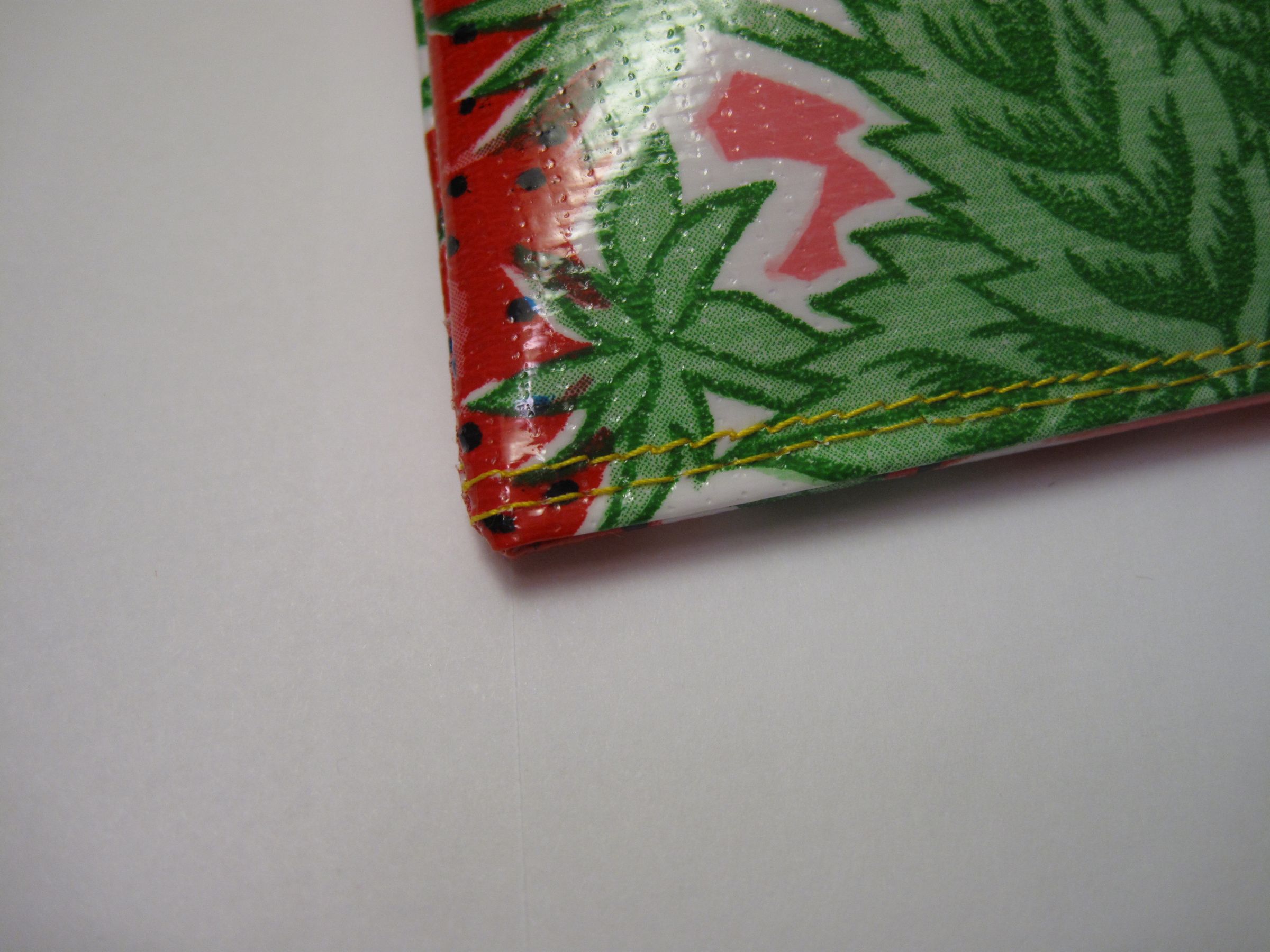 Sew a Simple Oilcloth Wallet : 9 Steps (with Pictures) - Instructables