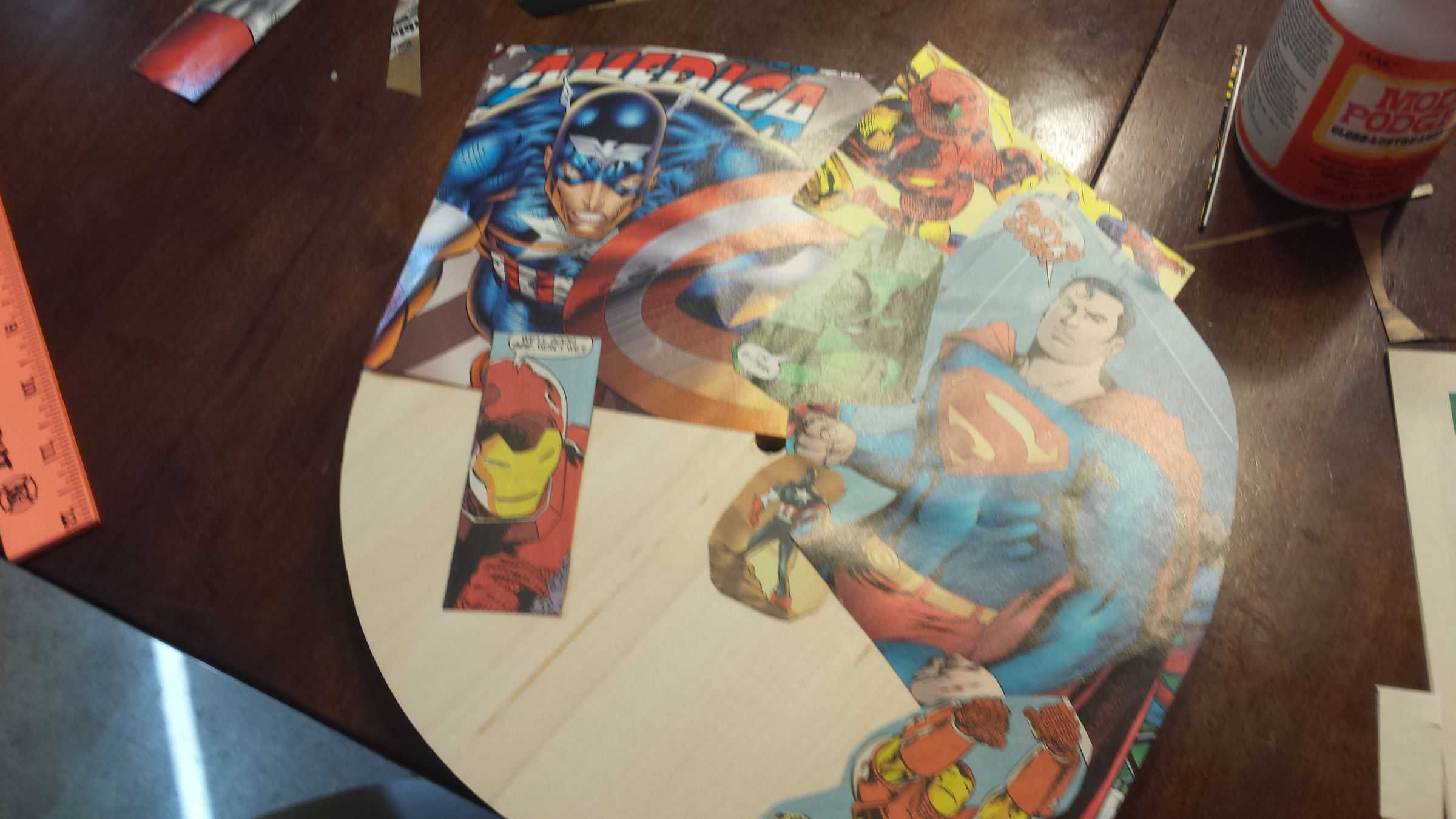 Super Hero Clock : 6 Steps - Instructables