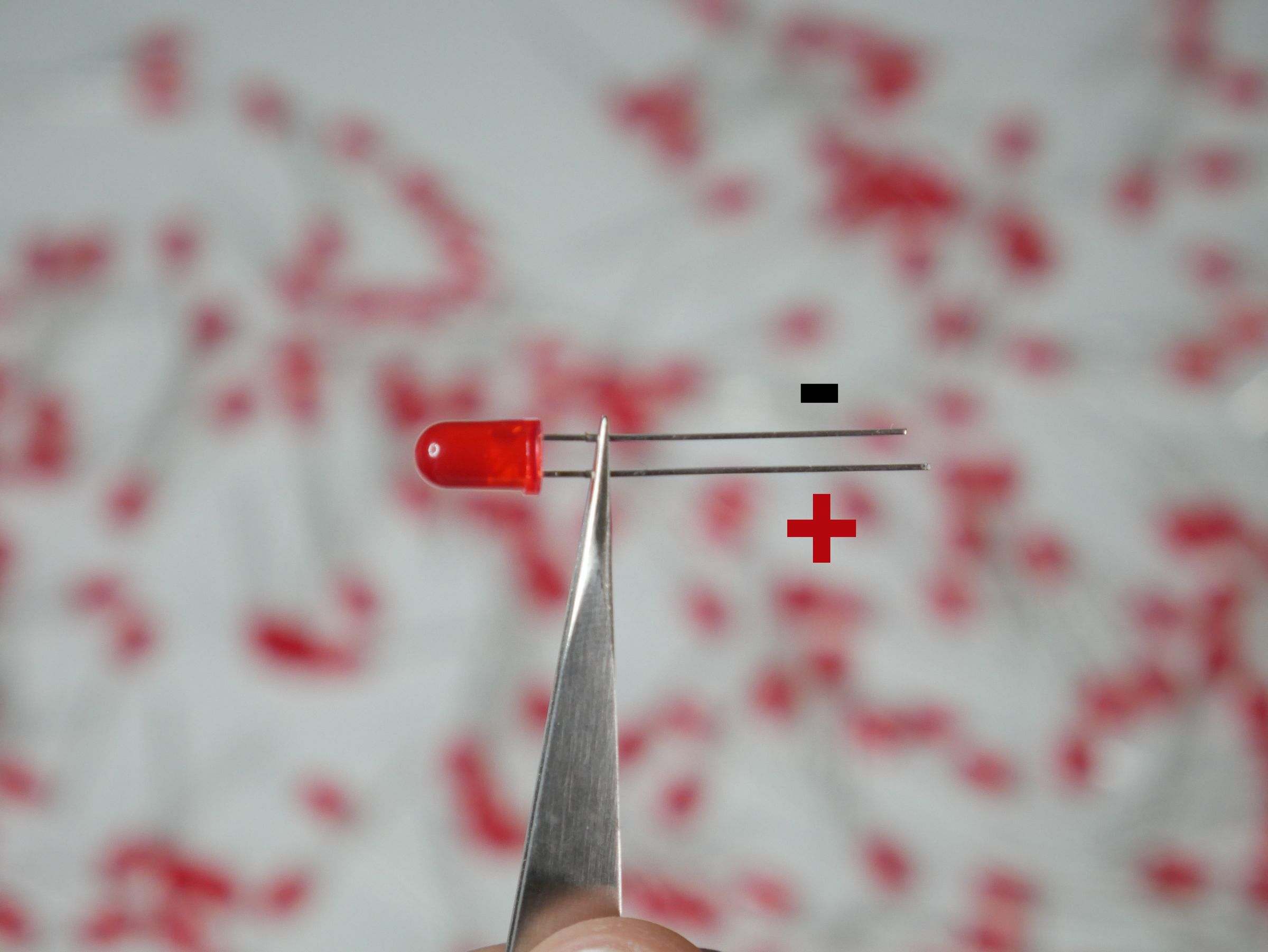 5 Simple Ways to Determine LED Polarity : 6 Steps (with Pictures ...